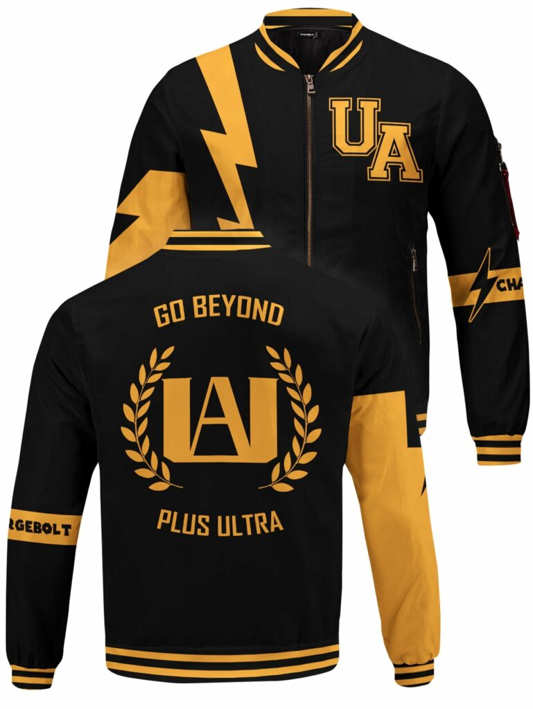 Denki Chargebolt Bomber Jacket - Unique Anime Apparel for Fans