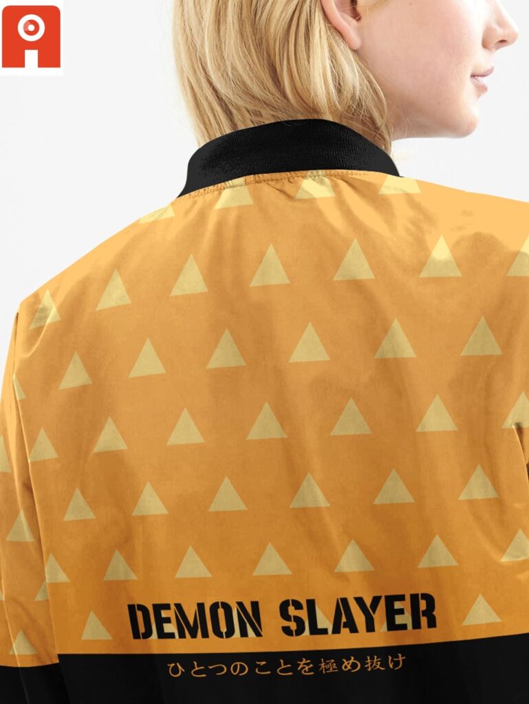Zenitsu God Speed Bomber Jacket - Unique Anime Apparel for Fans