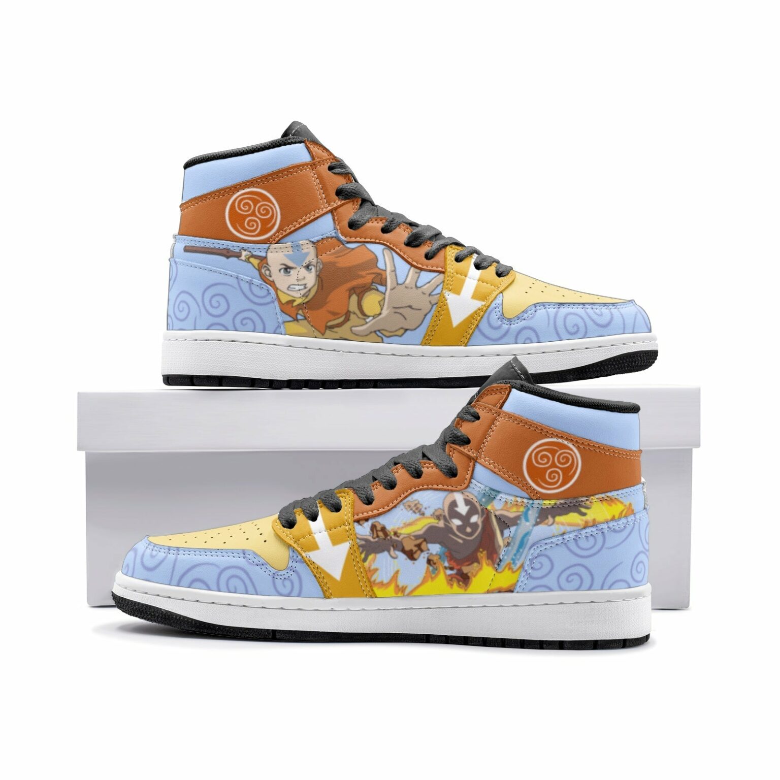 Aang Avatar JD1 Shoes - Unique Anime Apparel for Fans