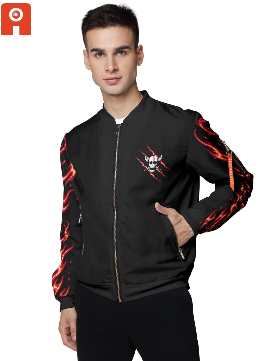 Akagami No Shanks Bomber Jacket - Unique Anime Apparel for Fans