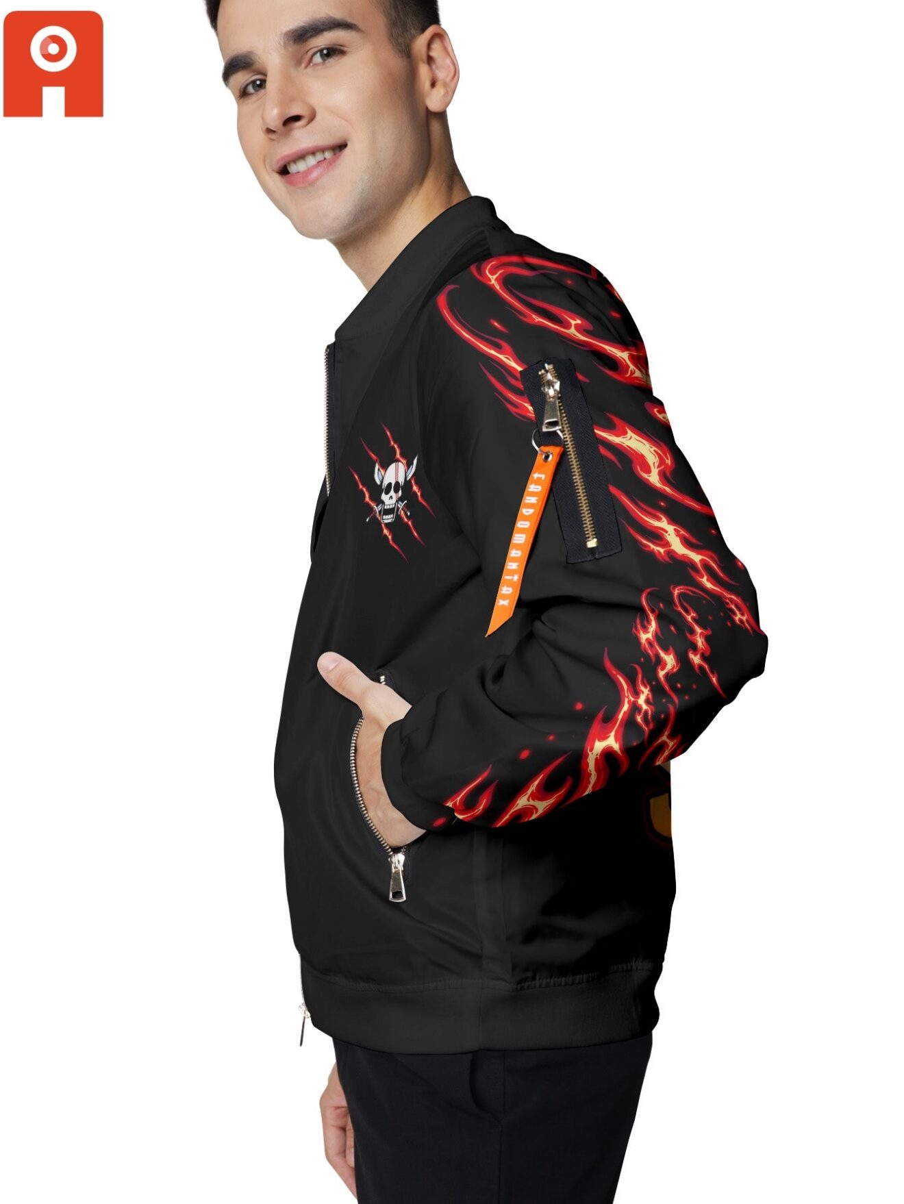Akagami No Shanks Bomber Jacket - Unique Anime Apparel for Fans