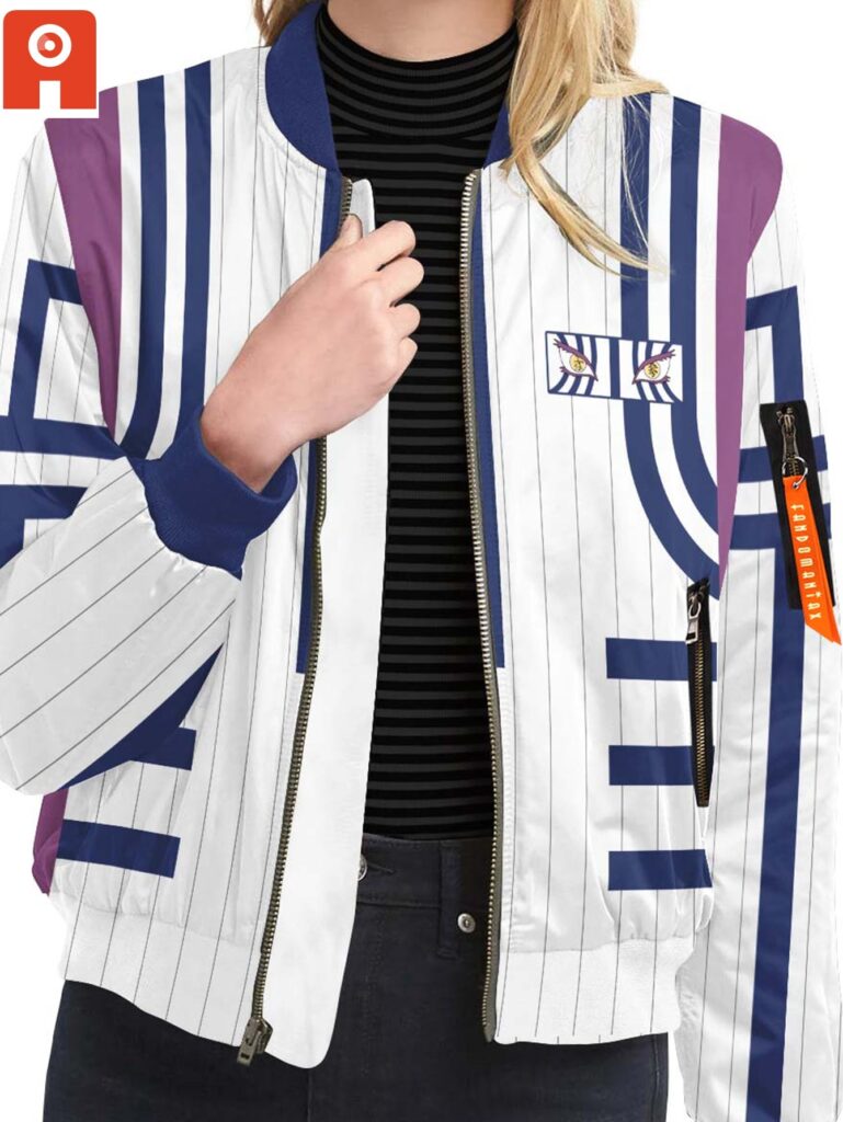 Akaza Jersey Bomber Jacket - Unique Anime Apparel for Fans