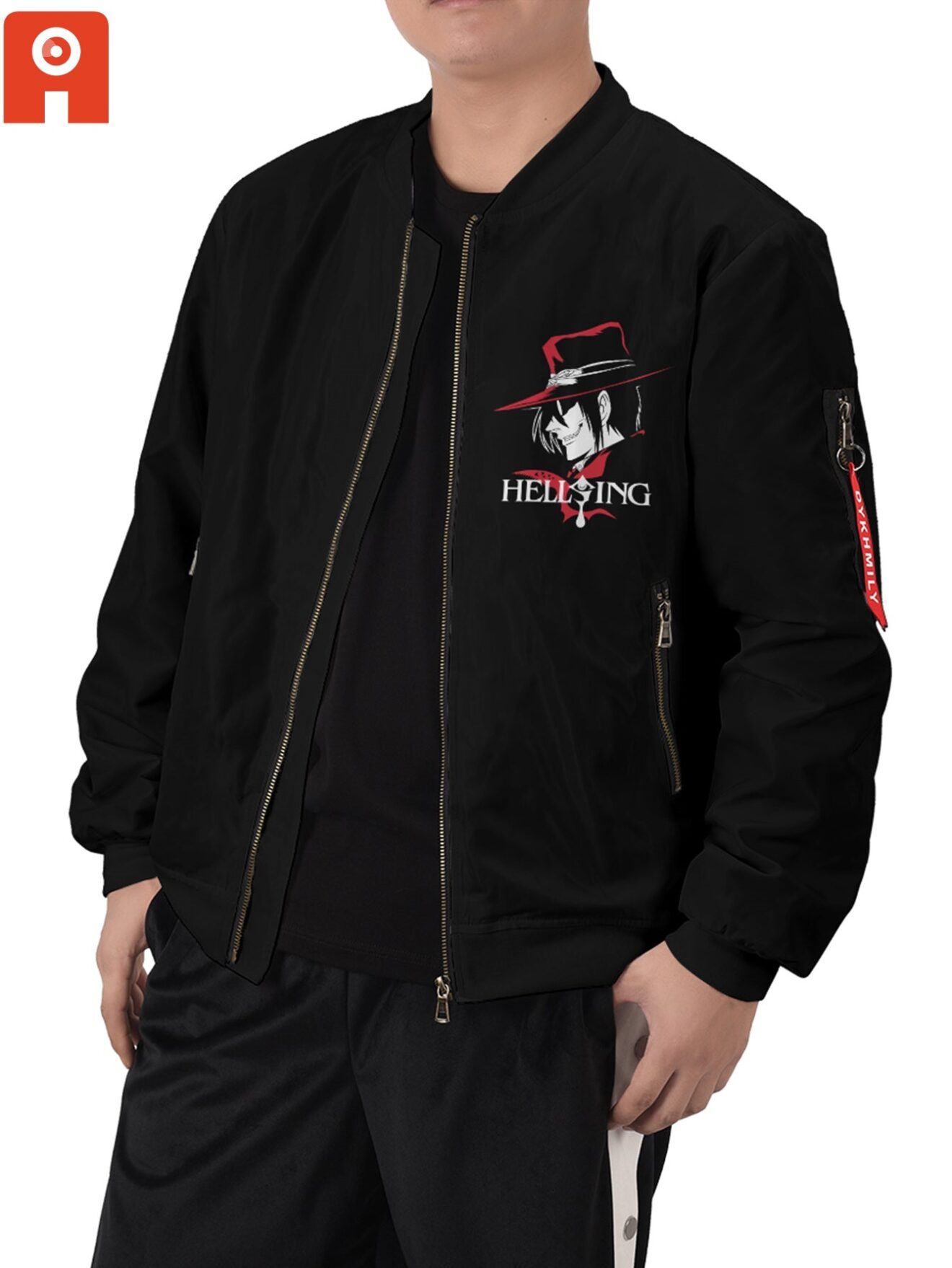 Alucard Hellsing Bomber Jacket - Unique Anime Apparel for Fans