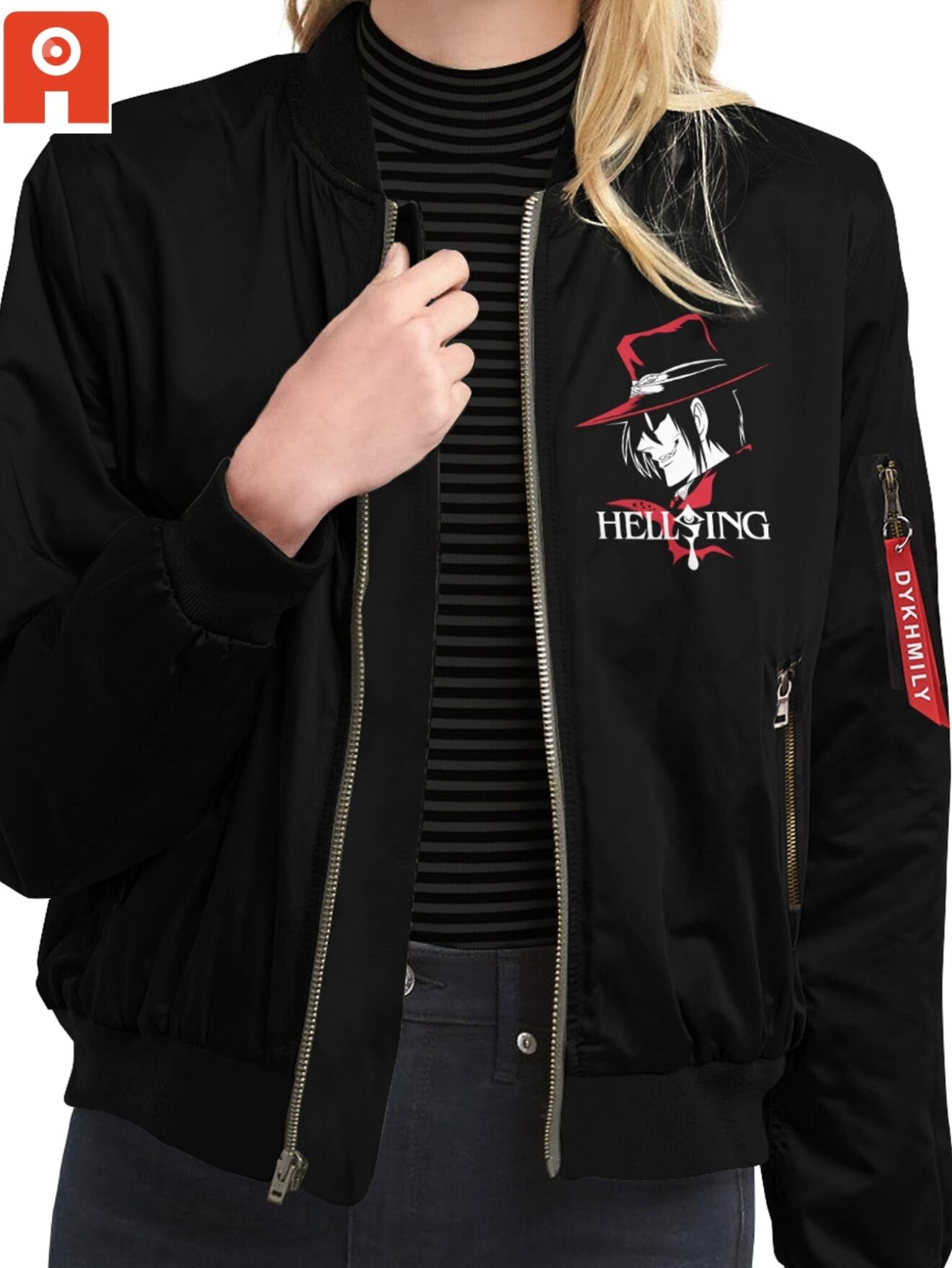 Alucard Hellsing Bomber Jacket - Unique Anime Apparel for Fans
