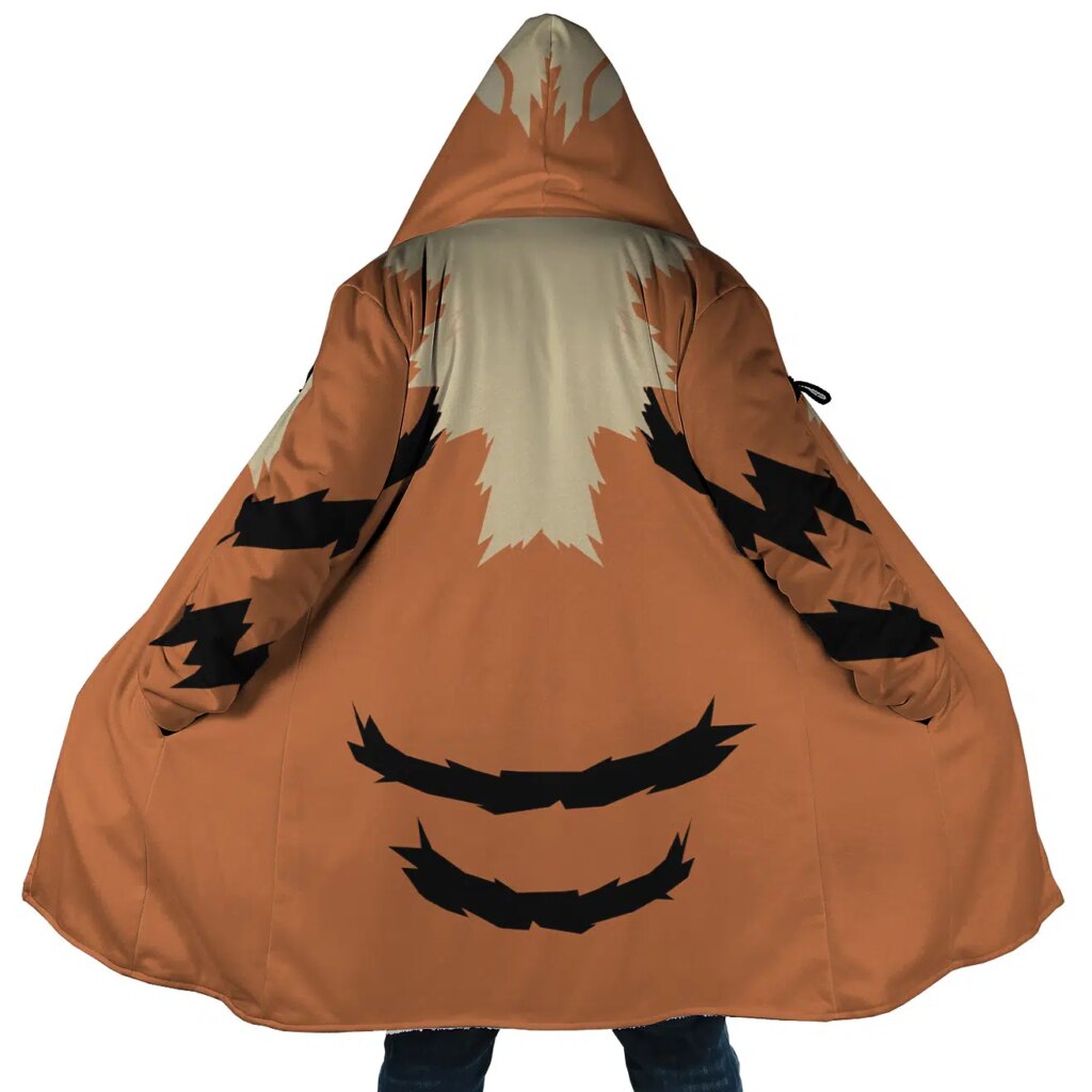 Arcanine Pokemon Dream Cloak Coat - Unique Anime Apparel for Fans