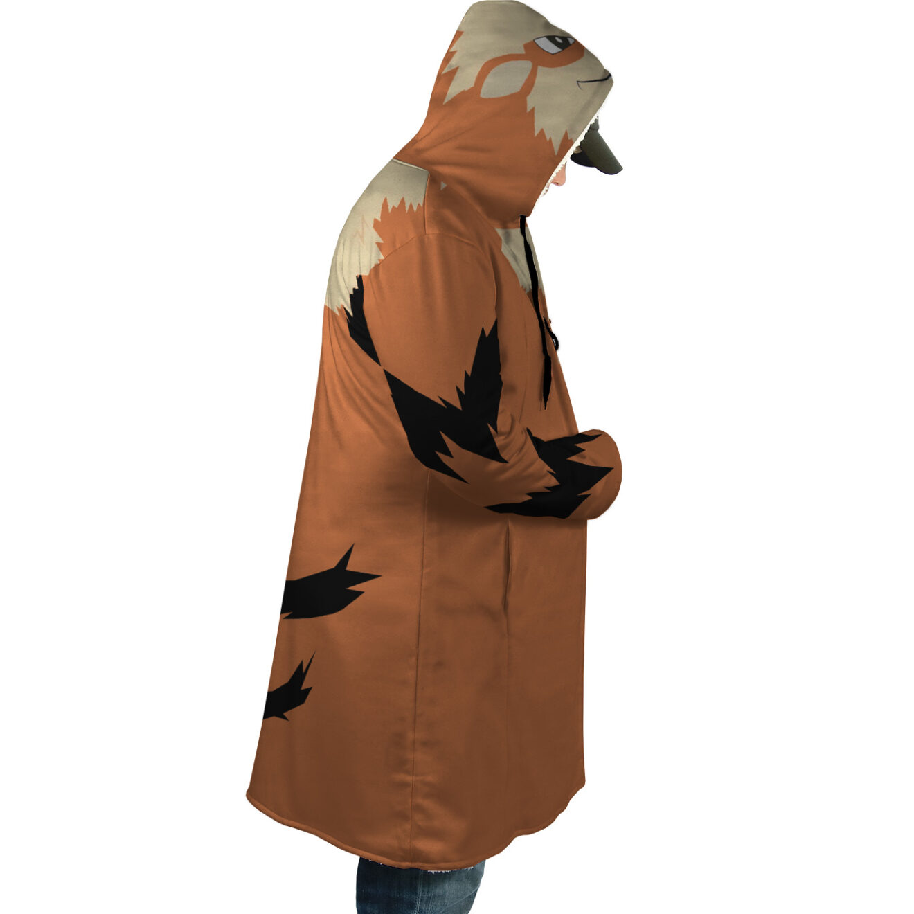 Arcanine Pokemon Dream Cloak Coat - Unique Anime Apparel for Fans