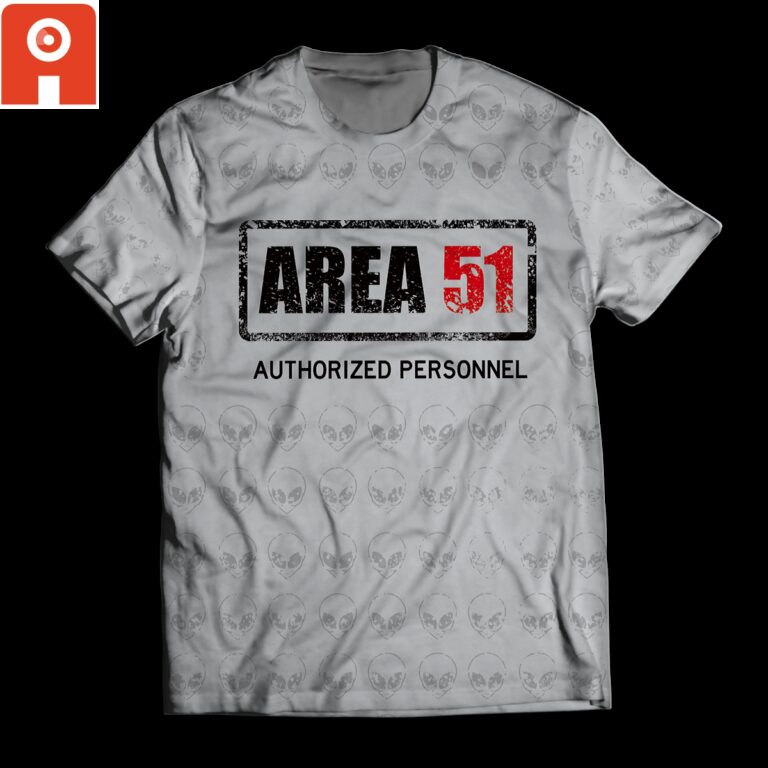 Area 51 Authorized Personnel T-Shirt - Unique Anime Apparel for Fans