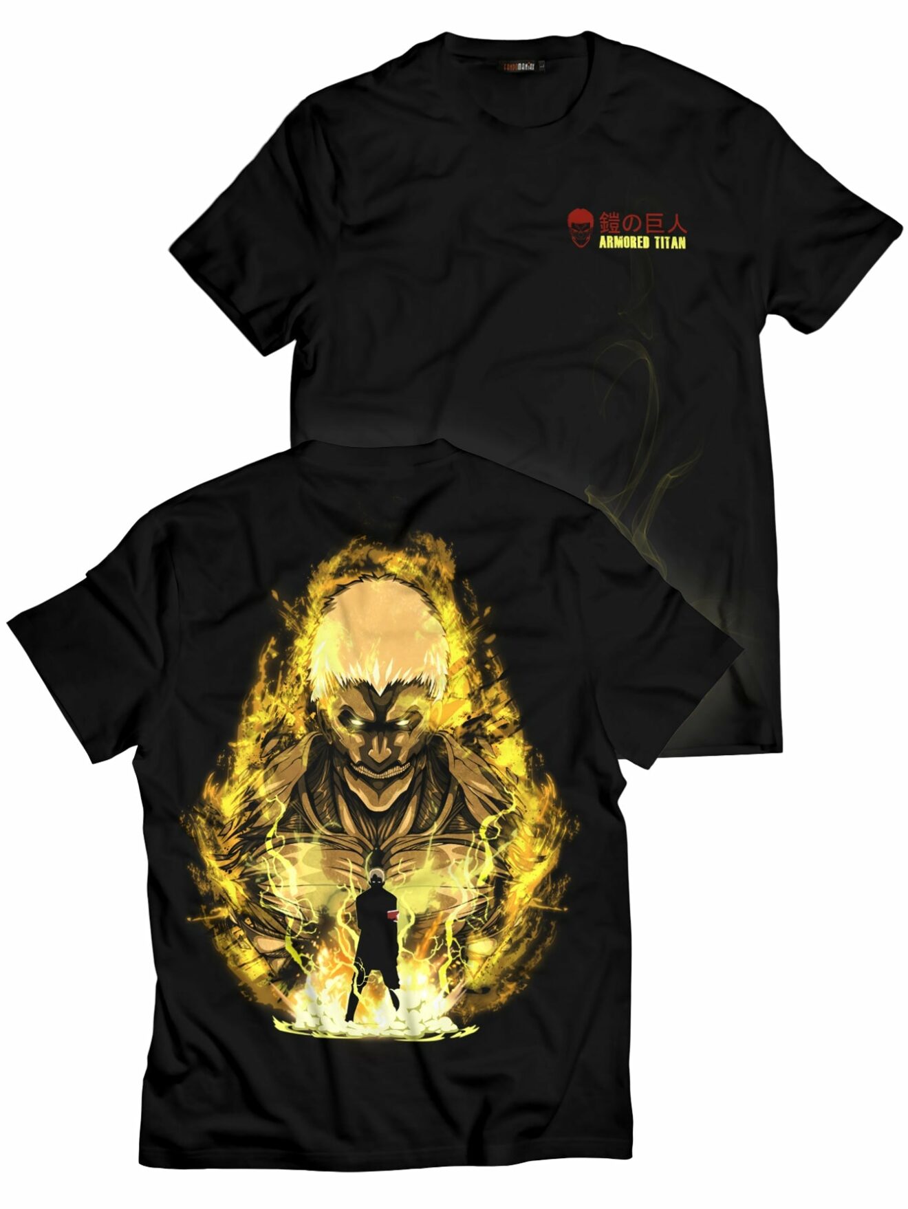 Armored Titan Spirit T-Shirt - Unique Anime Apparel for Fans