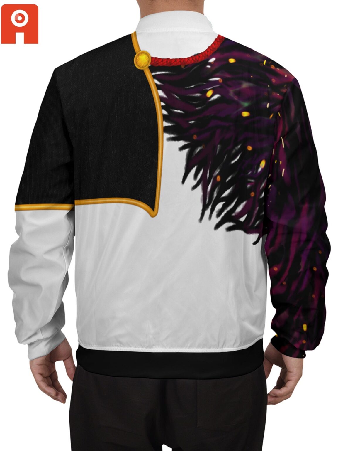 Asta Demon Skin Bomber Jacket - Unique Anime Apparel for Fans