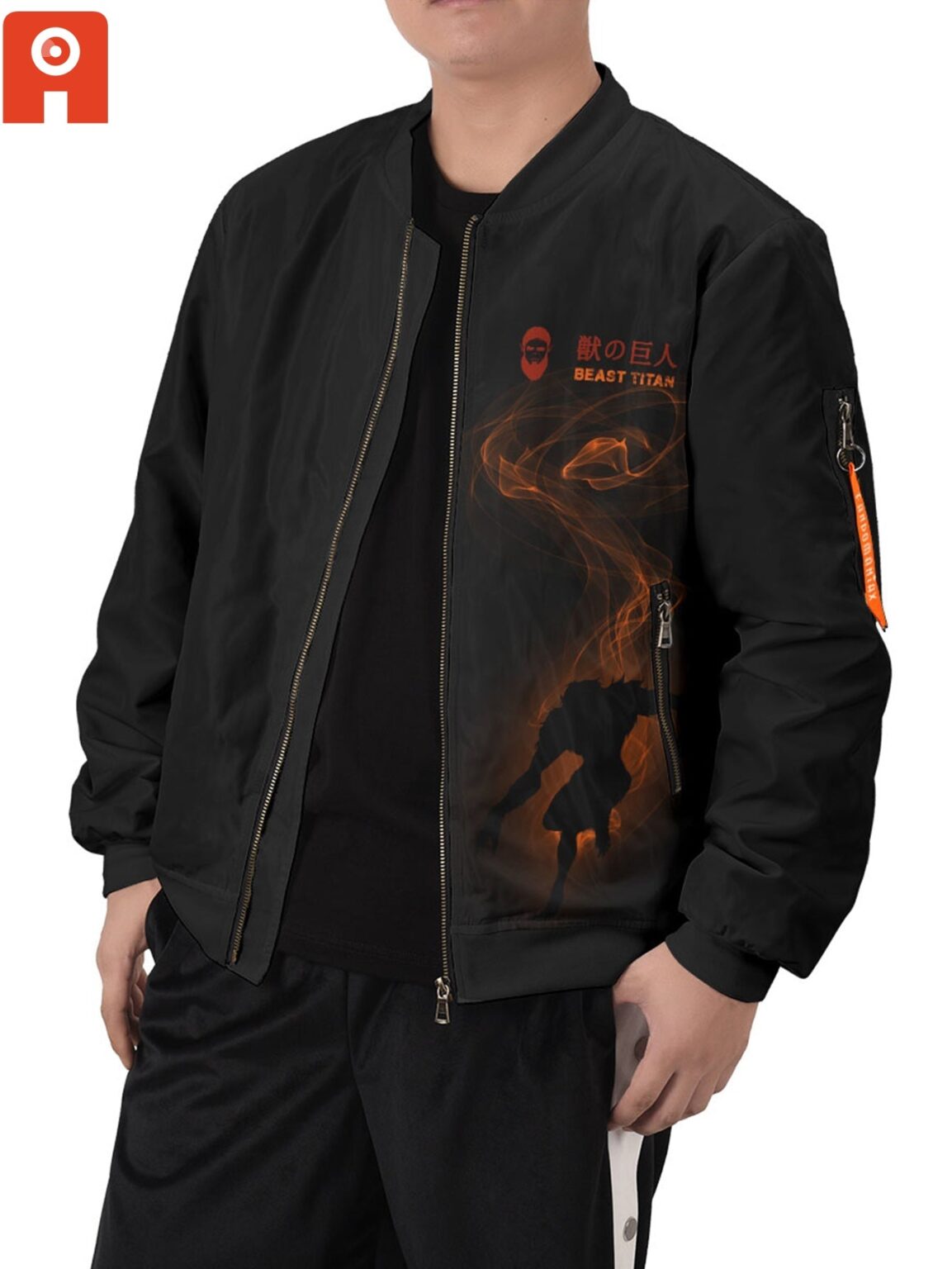 Beast Titan Spirit Bomber Jacket - Unique Anime Apparel for Fans