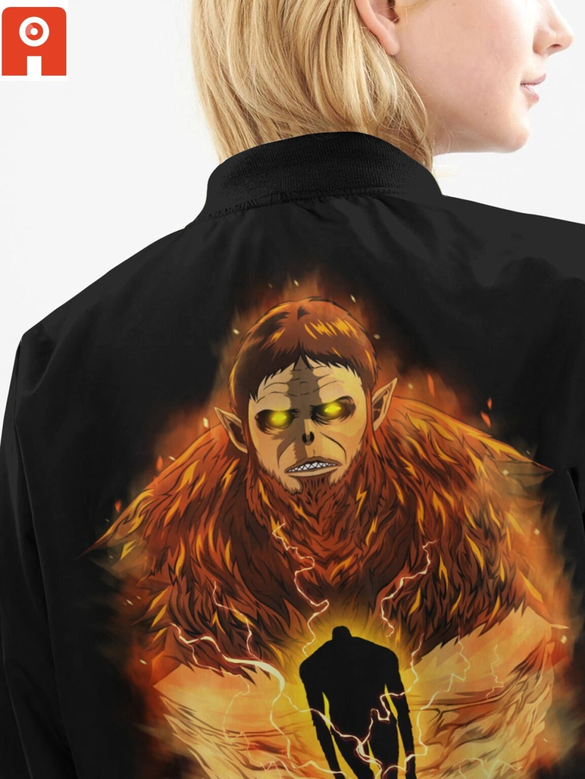 Beast Titan Spirit Bomber Jacket - Unique Anime Apparel for Fans