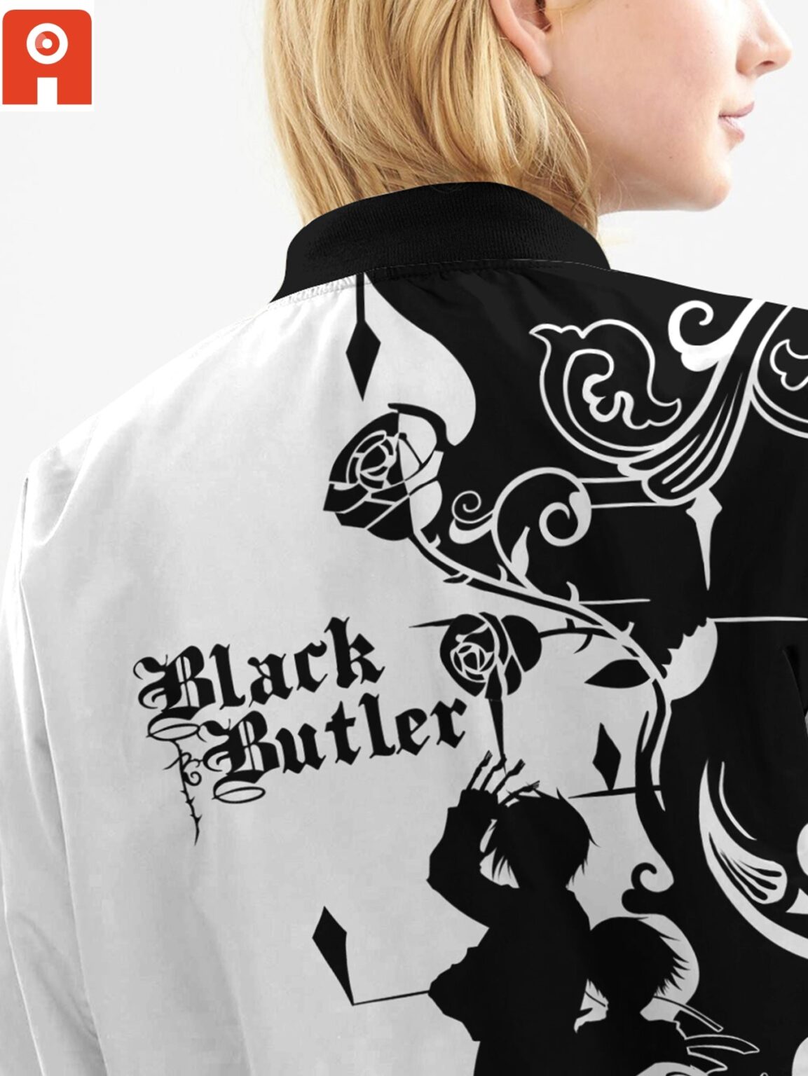 Black Butler Bomber Jacket - Unique Anime Apparel for Fans