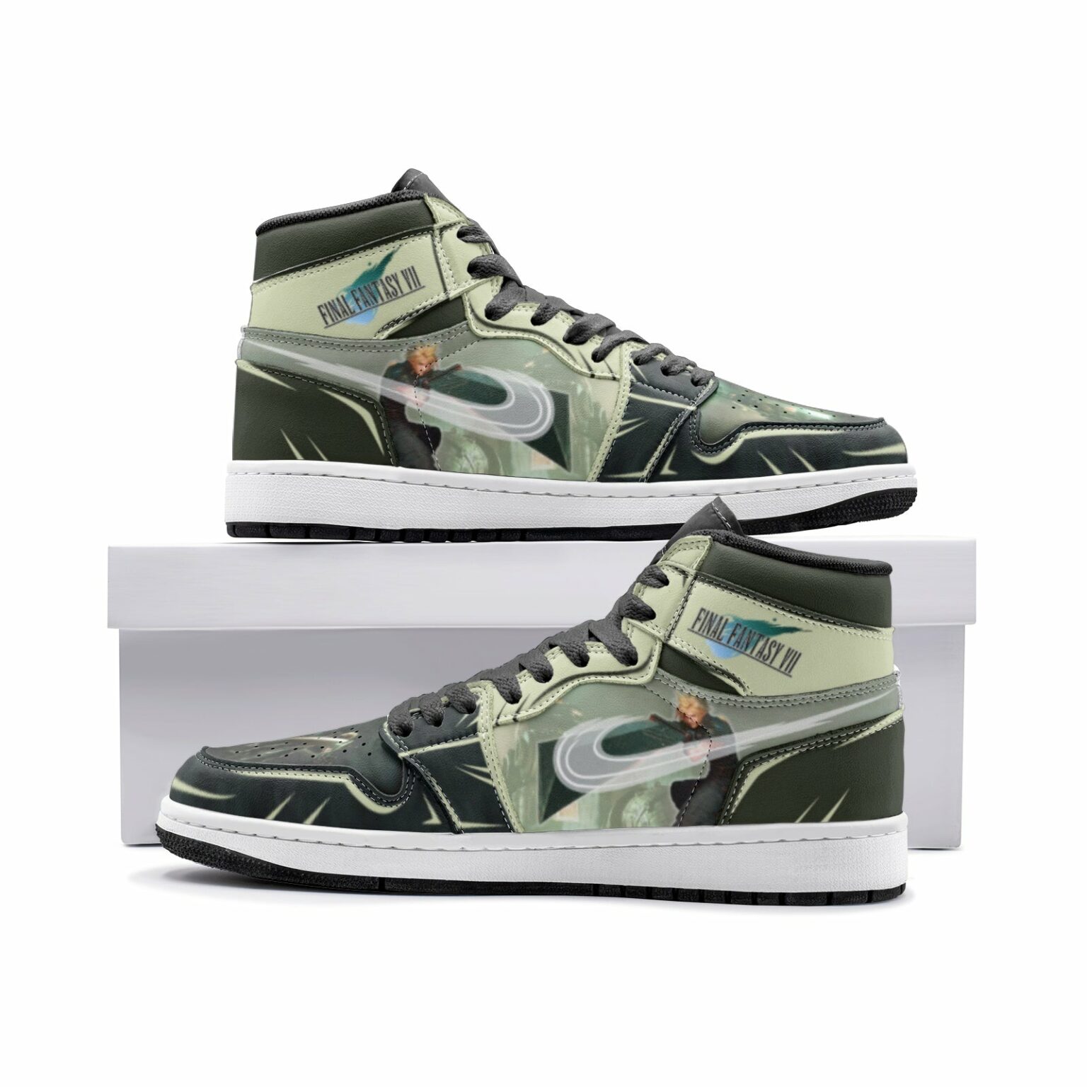 Buster Sword Final Fantasy JD1 Shoes - Unique Anime Apparel for Fans