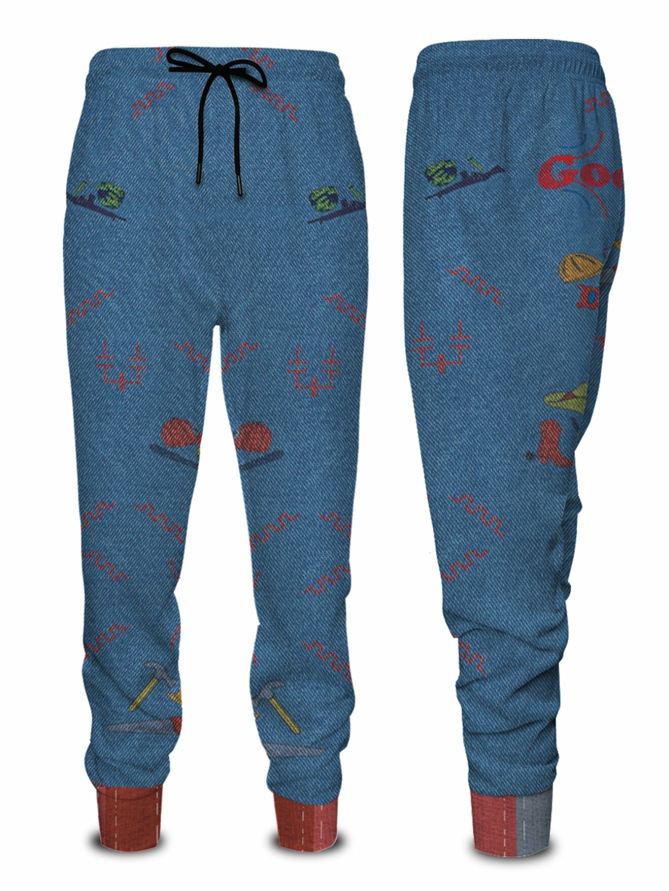 Chucky the Doll Jogger Pants - Unique Anime Apparel for Fans