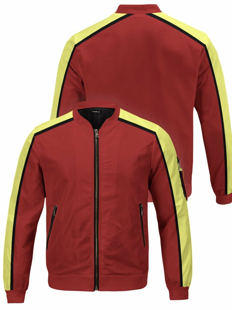 Coach Ukai Bomber Jacket - Unique Anime Apparel for Fans