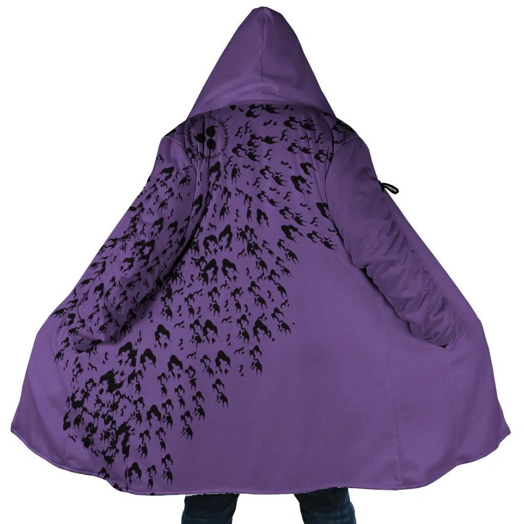 Curse Mark Naruto Hooded Cloak Coats - Unique Anime Apparel for Fans