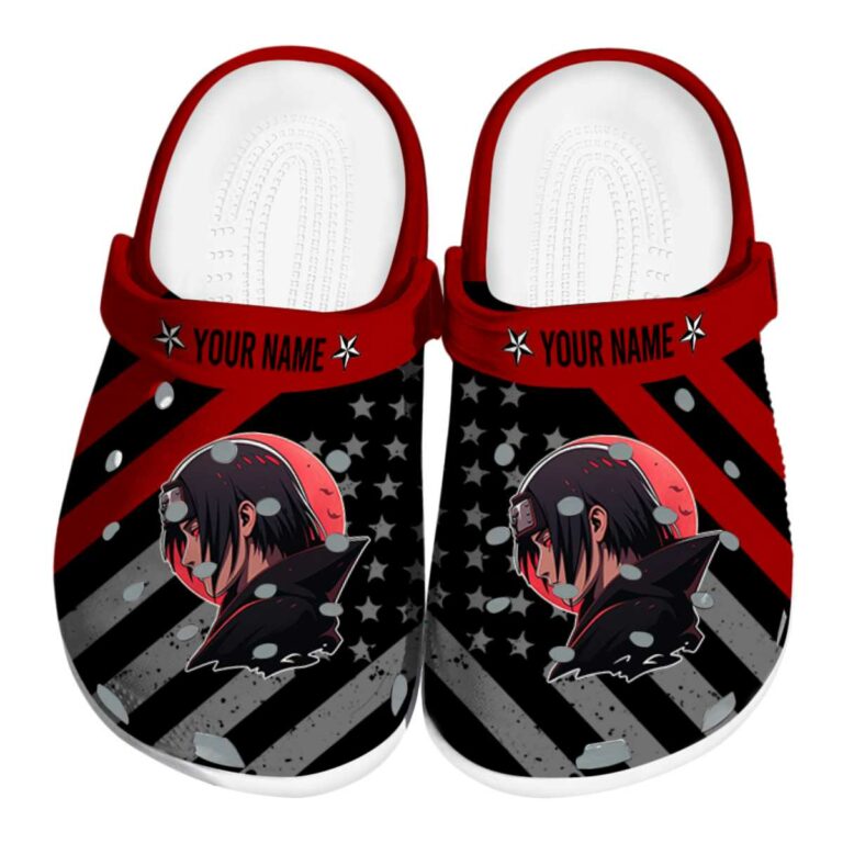 Custom Dragon Ball Star-Spangled Graphic Crocs - Unique Anime Apparel ...