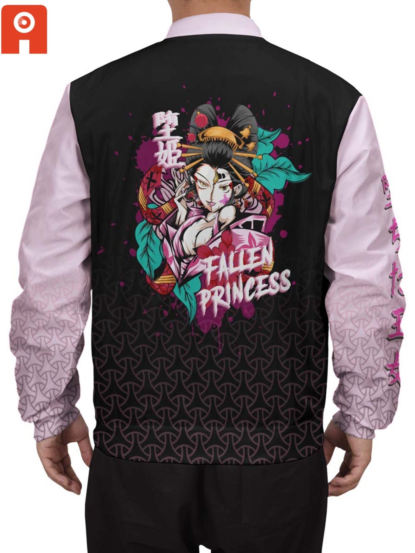 Daki Samurai Bomber Jacket - Unique Anime Apparel for Fans