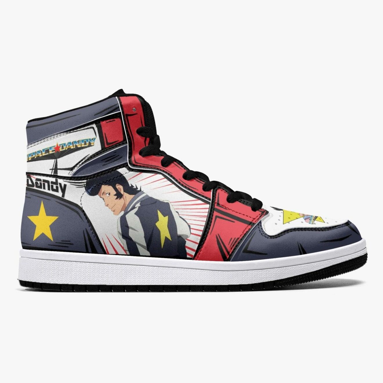 Dandy and Meow Space Dandy J-Force Shoes - Unique Anime Apparel for Fans
