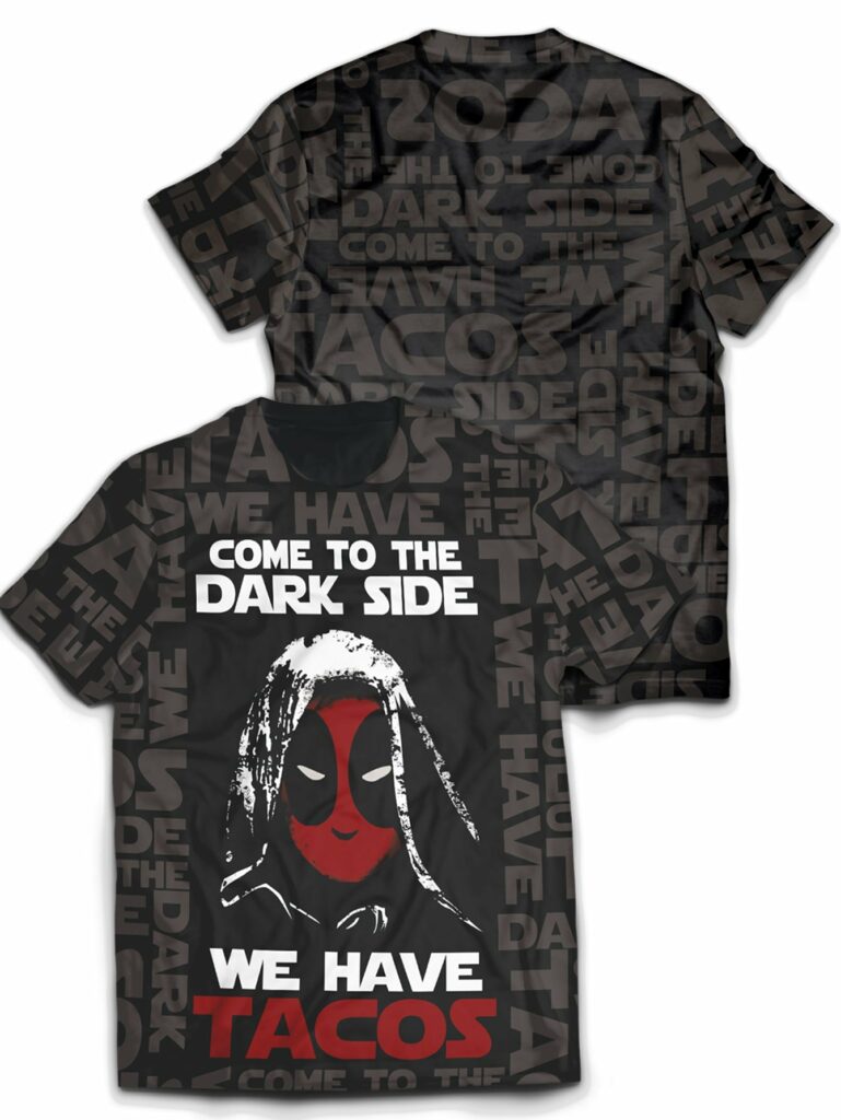 Darth Pool T-Shirt - Unique Anime Apparel for Fans