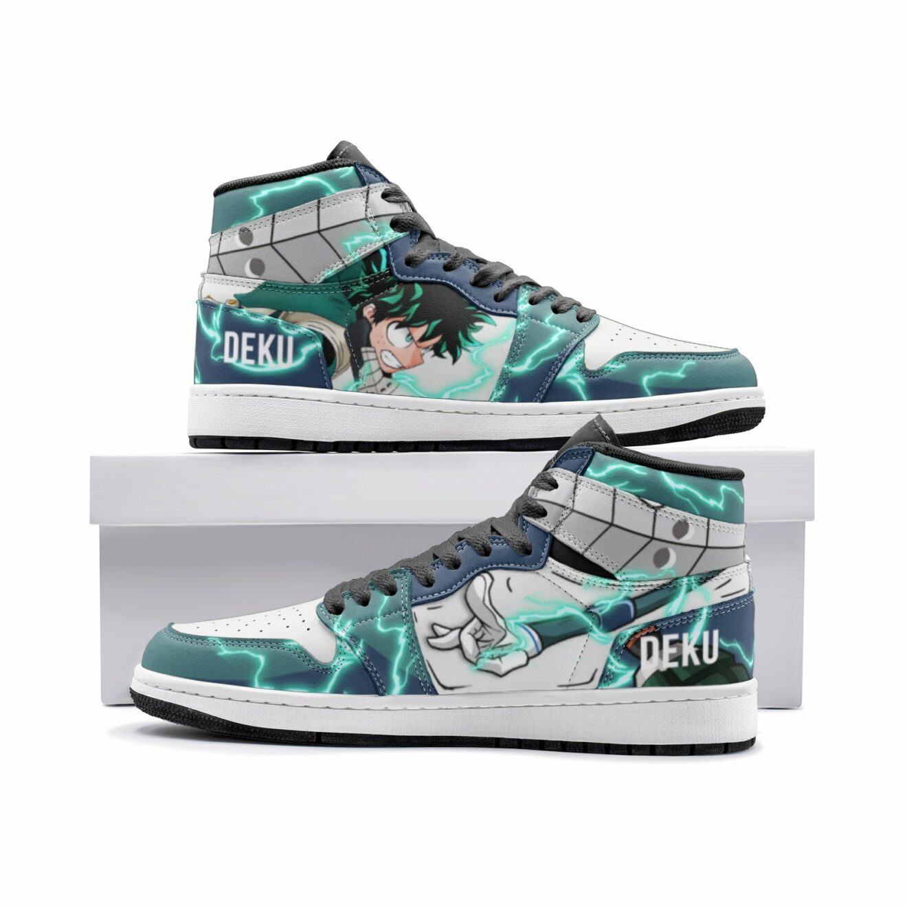 Deku Hand My Hero JD1 Shoes - Unique Anime Apparel for Fans