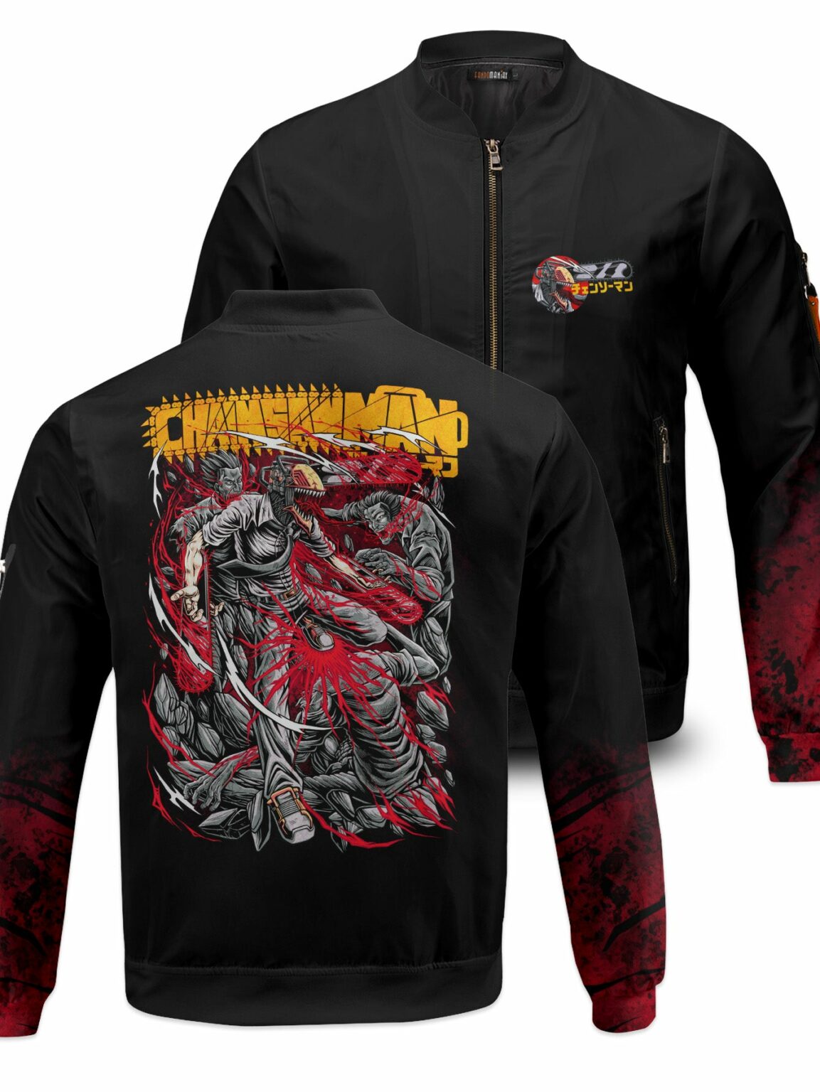 Denji Berserk Bomber Jacket - Unique Anime Apparel for Fans