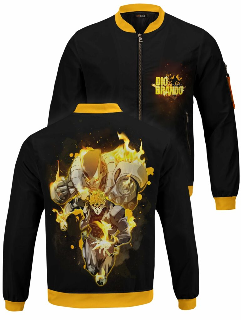 Dio Spirit Bomber Jacket - Unique Anime Apparel for Fans