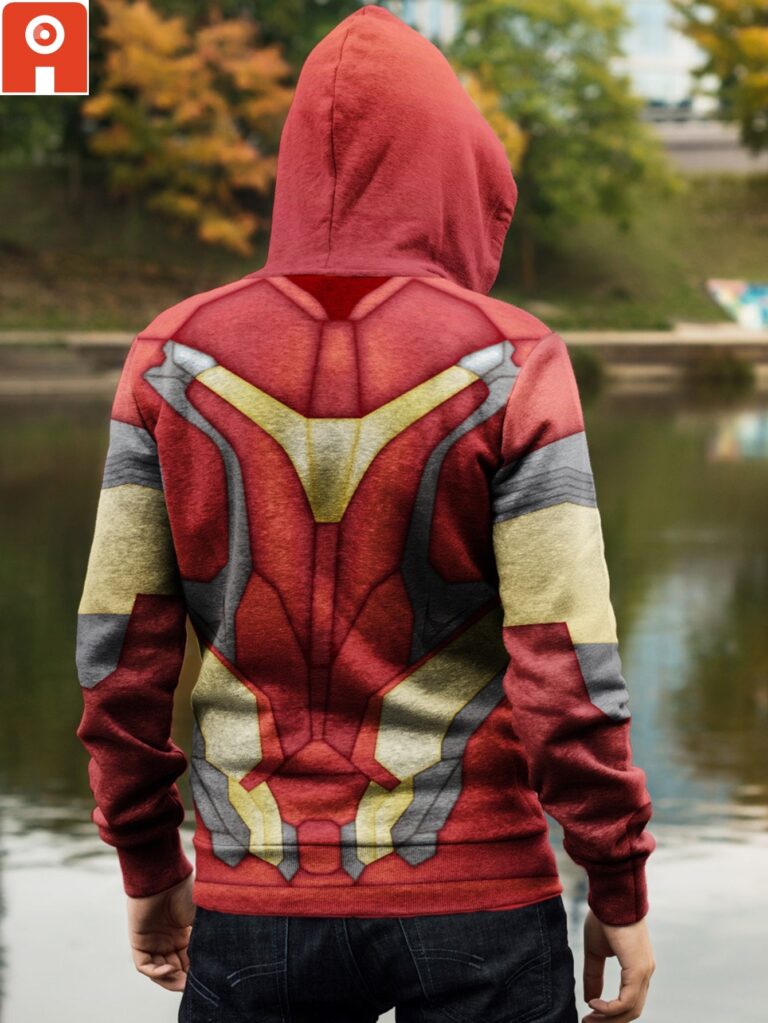 Endgame Tony Zip Hoodie - Unique Anime Apparel for Fans
