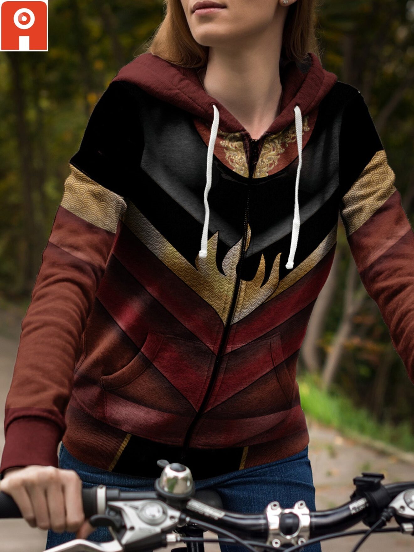 Fire Lord Ozai Zip Hoodie - Unique Anime Apparel for Fans