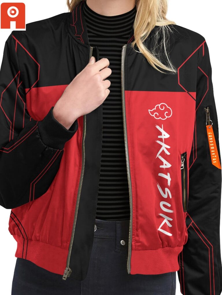 Fragment Akatsuki Bomber Jacket - Unique Anime Apparel for Fans