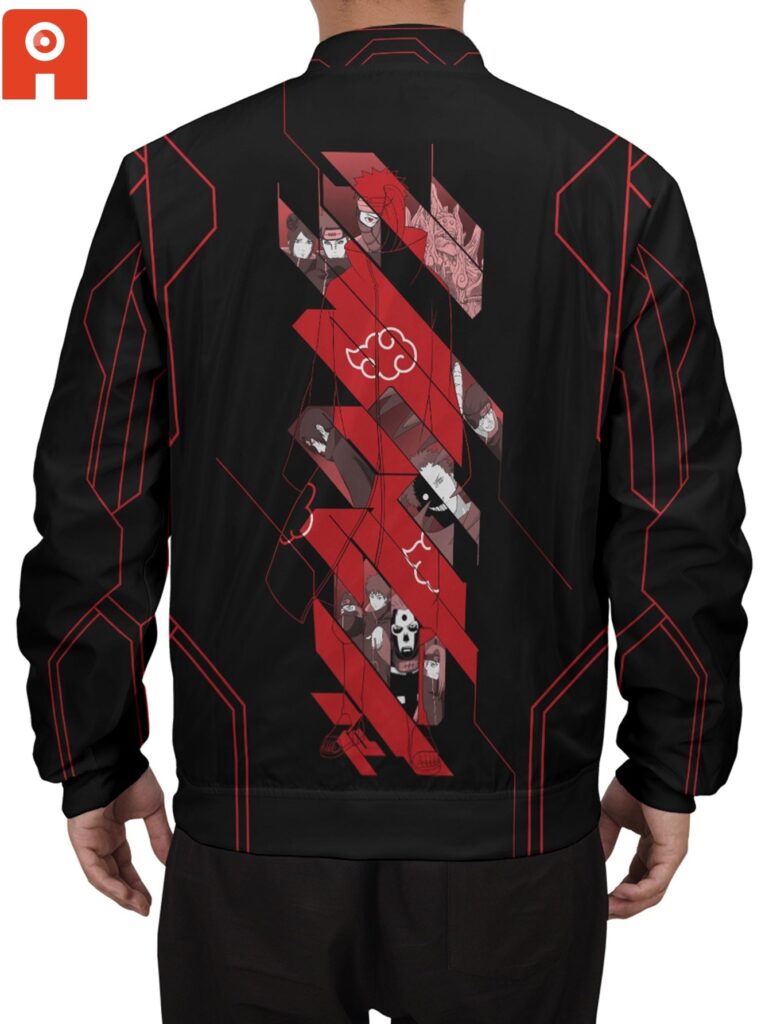 Fragment Akatsuki Bomber Jacket - Unique Anime Apparel for Fans
