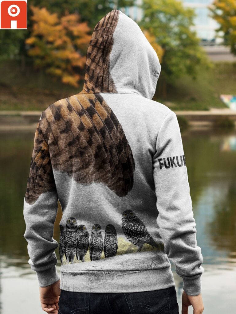 Fukurodani Owl Zip Hoodie - Unique Anime Apparel for Fans