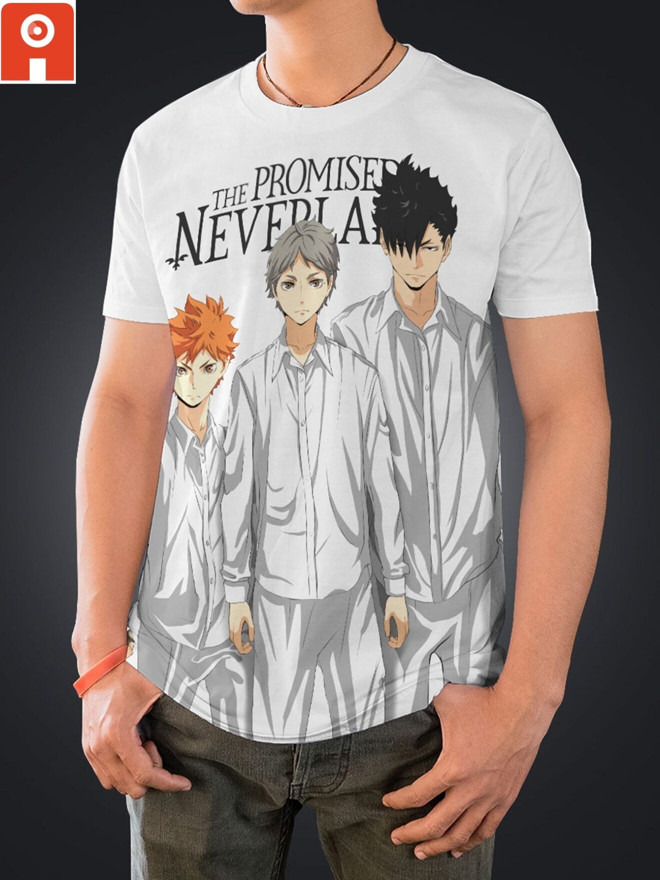 Funny TPN x Haikyuu T-Shirt - Unique Anime Apparel for Fans