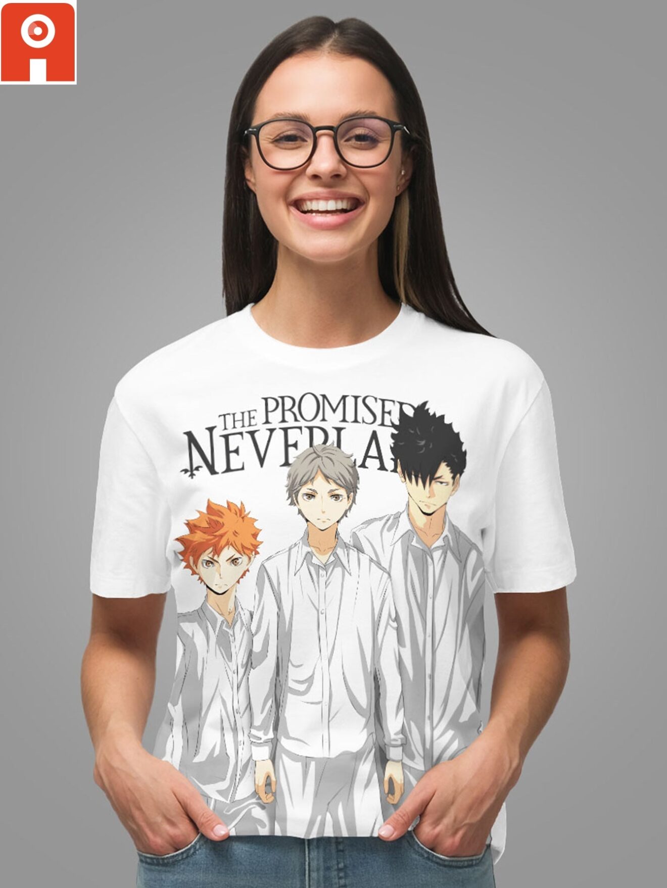 Funny TPN x Haikyuu T-Shirt - Unique Anime Apparel for Fans