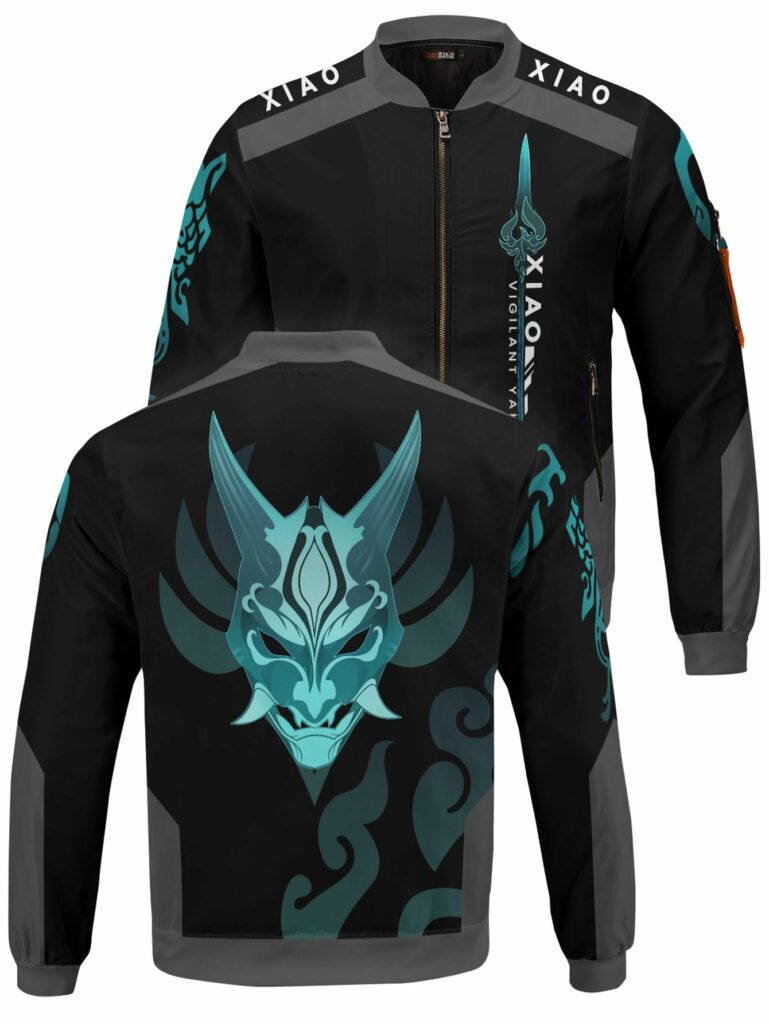 GI Xiao Bomber Jacket - Unique Anime Apparel for Fans
