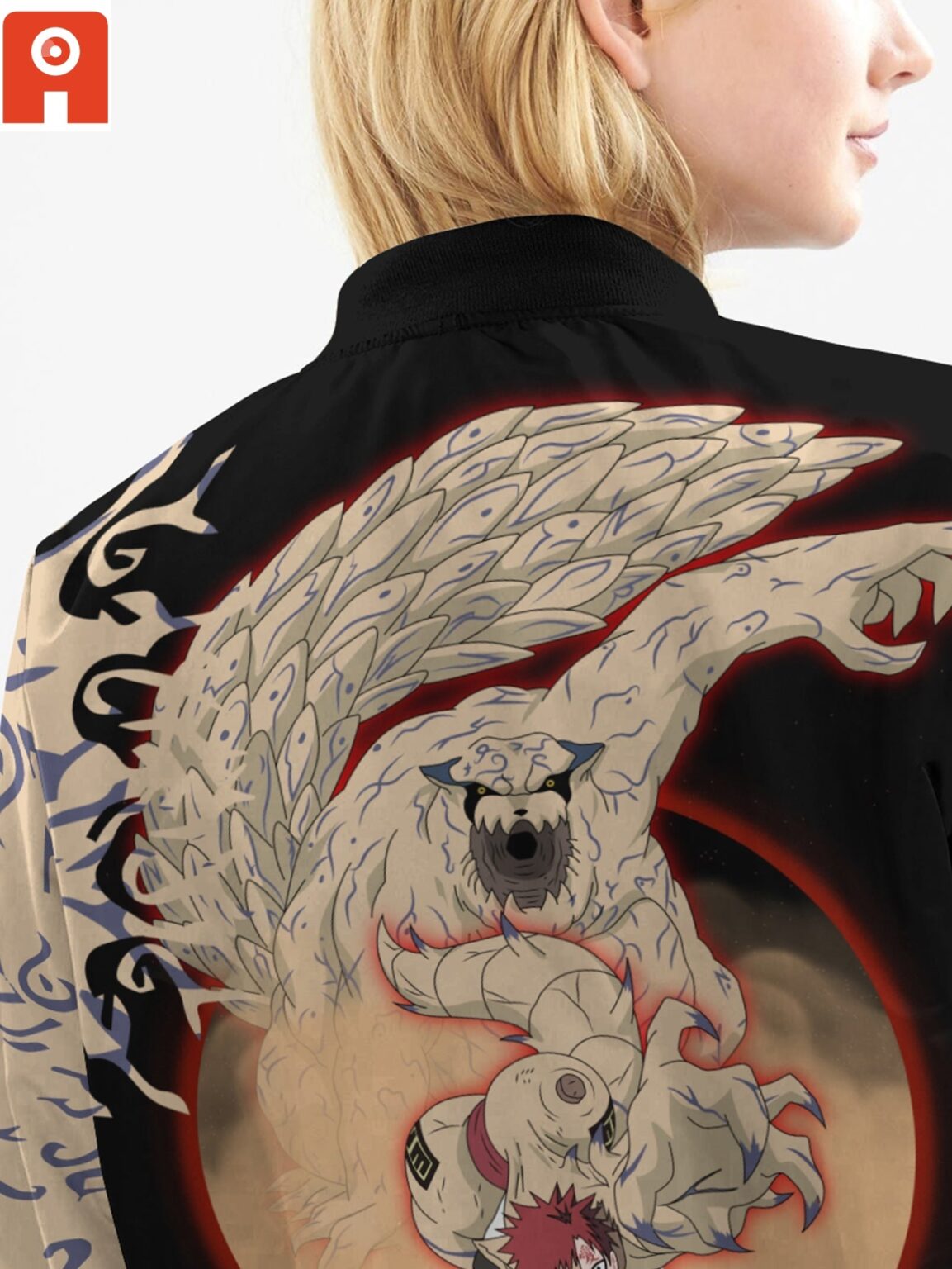 Gaara Beast Bomber Jacket - Unique Anime Apparel for Fans