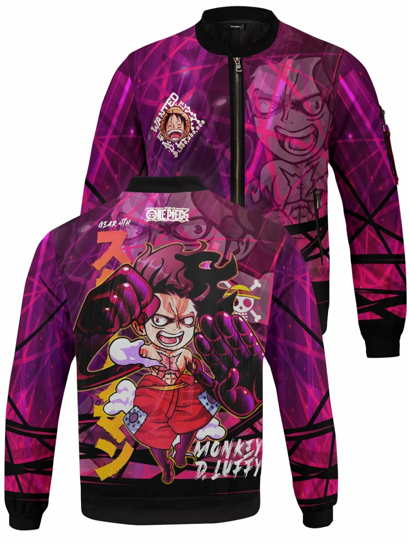 Gear Fourth Bomber Jacket - Unique Anime Apparel for Fans