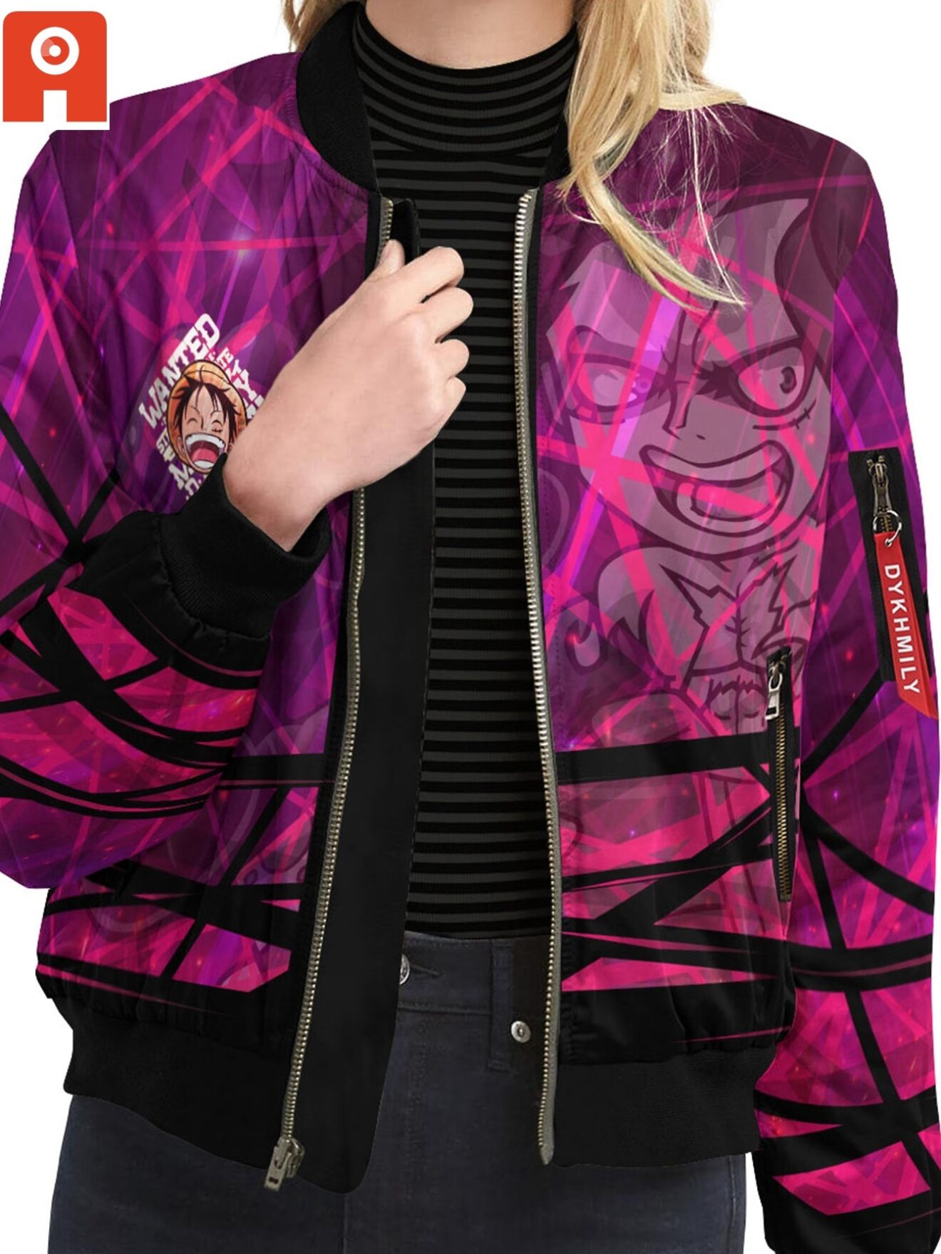 Gear Fourth Bomber Jacket - Unique Anime Apparel for Fans