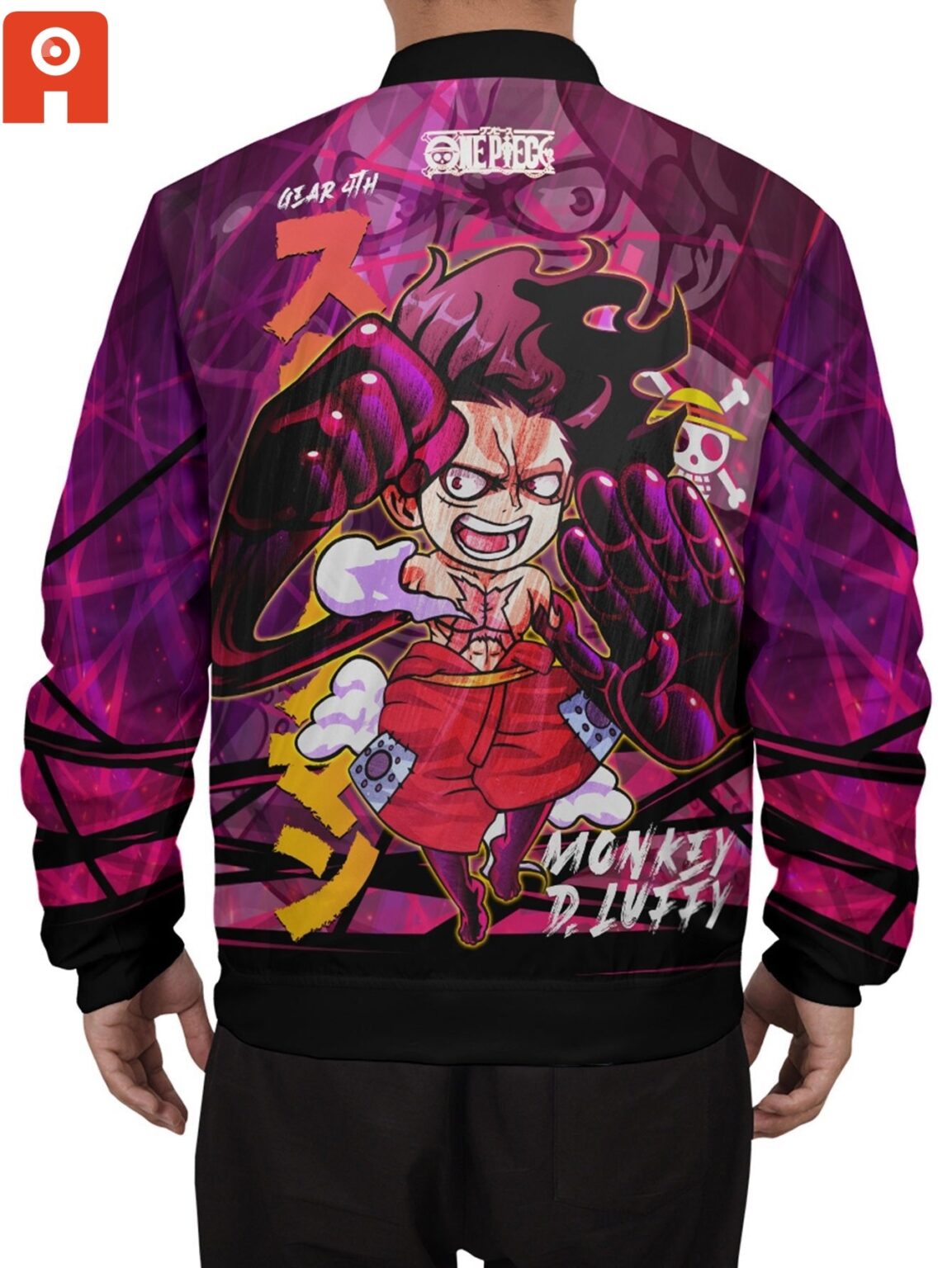 Gear Fourth Bomber Jacket - Unique Anime Apparel for Fans