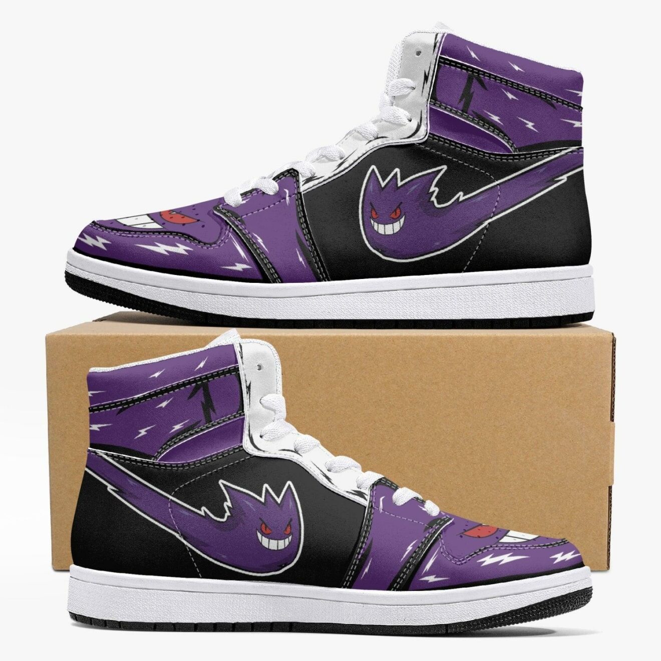 Ghost Gengar J-Force Shoes - Unique Anime Apparel for Fans