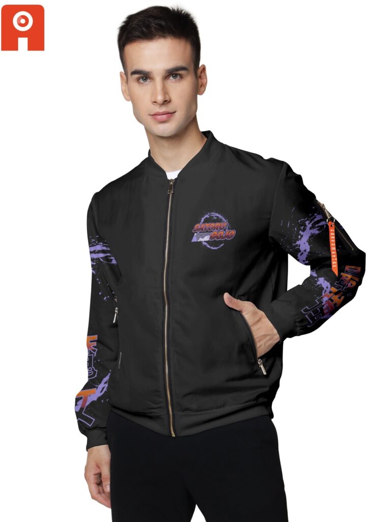 Gojo Hype Bomber Jacket - Unique Anime Apparel for Fans