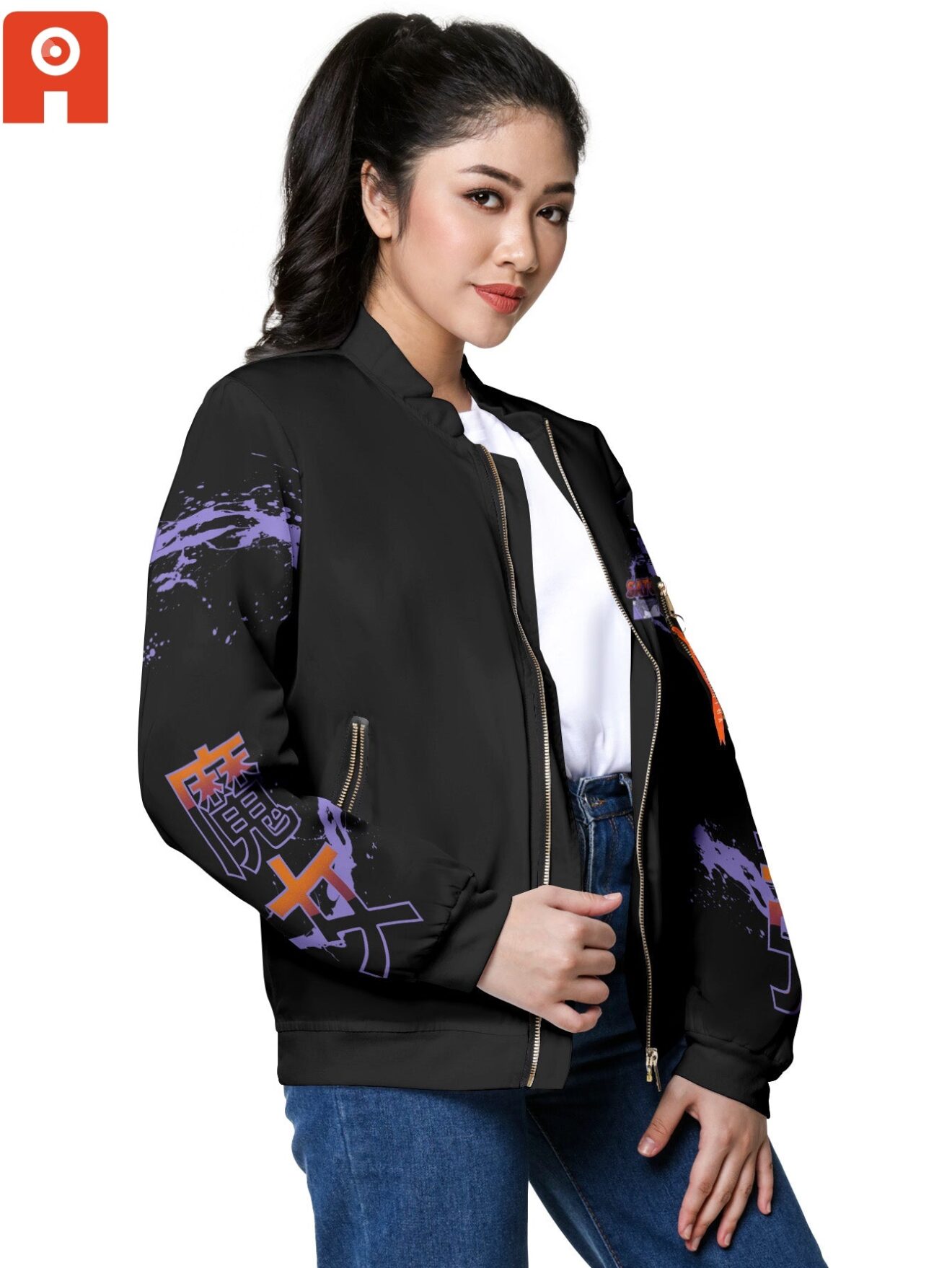 Gojo Hype Bomber Jacket - Unique Anime Apparel for Fans