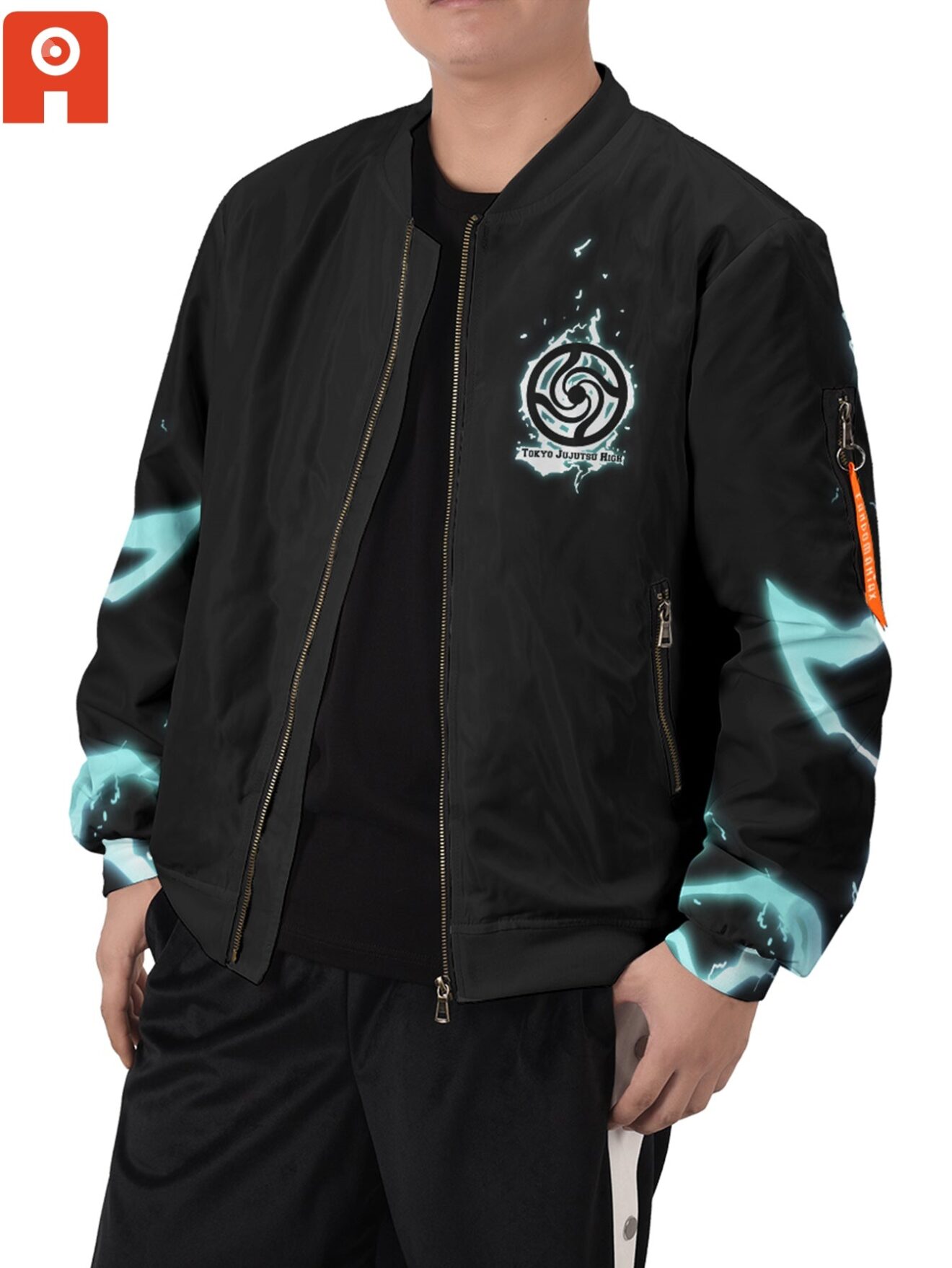 Gojo Moonfall Bomber Jacket - Unique Anime Apparel for Fans