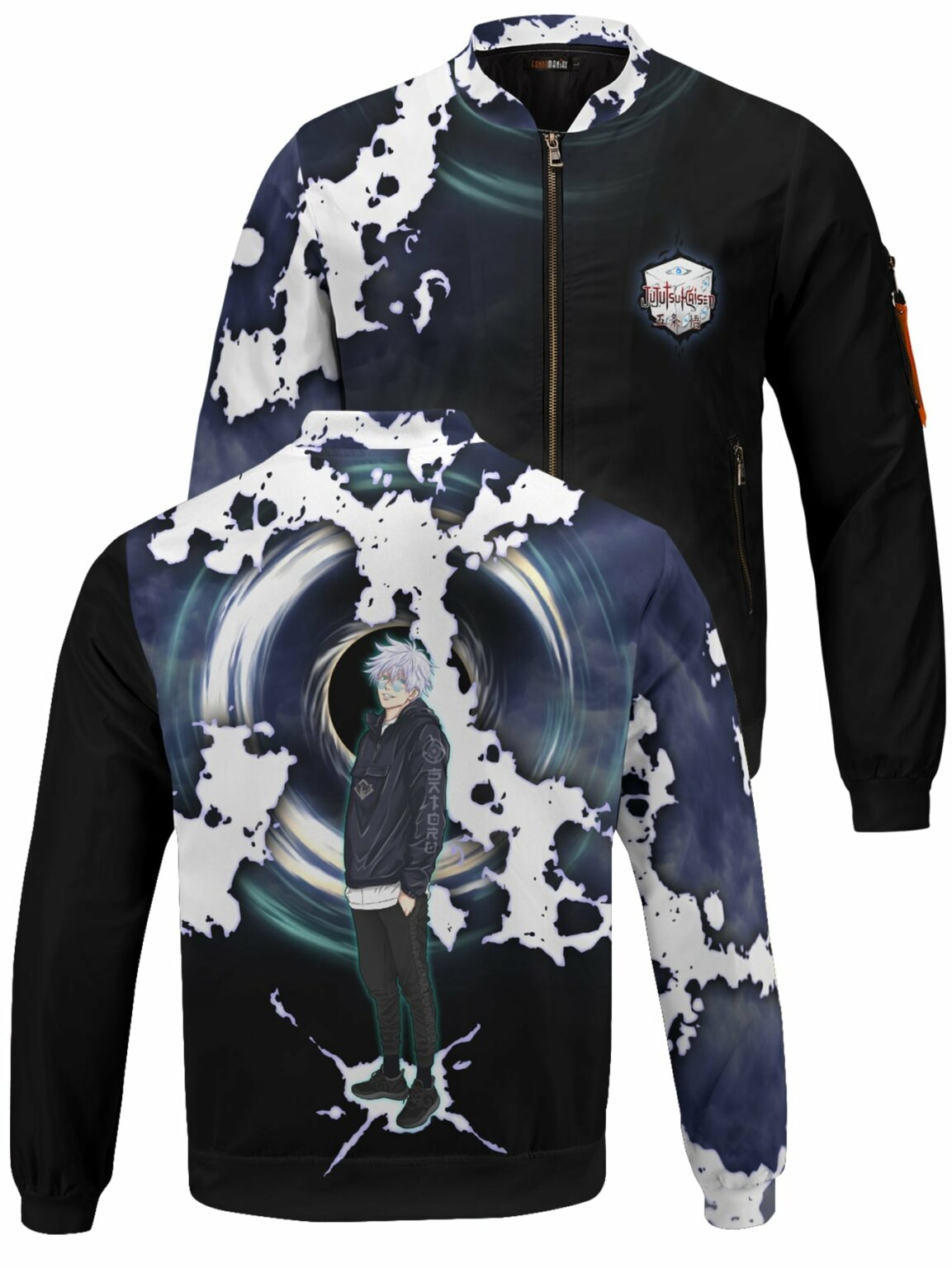 Gojo Stwear Bomber Jacket - Unique Anime Apparel for Fans