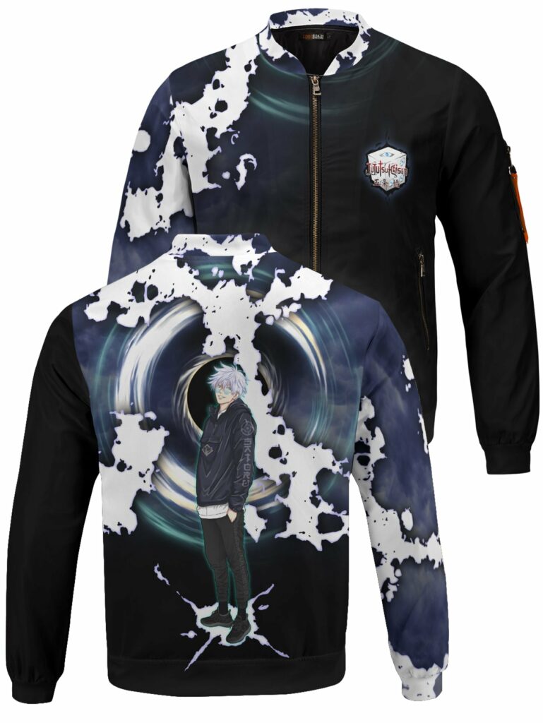 Gojo Stwear Bomber Jacket - Unique Anime Apparel for Fans