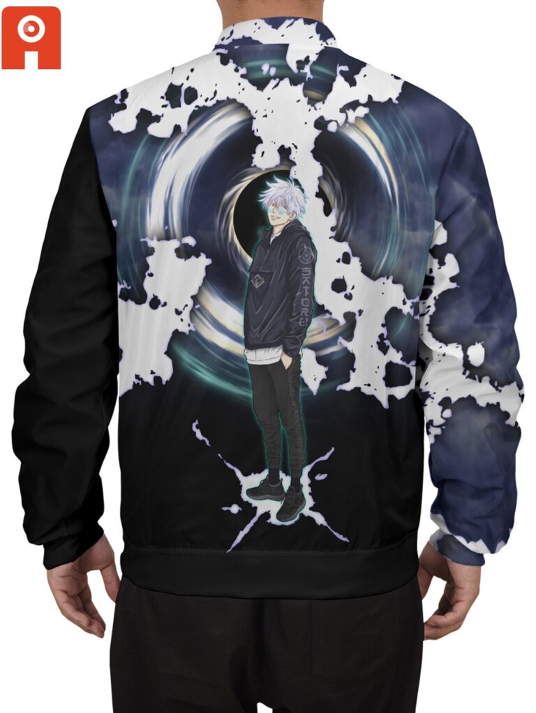 Gojo Stwear Bomber Jacket - Unique Anime Apparel for Fans