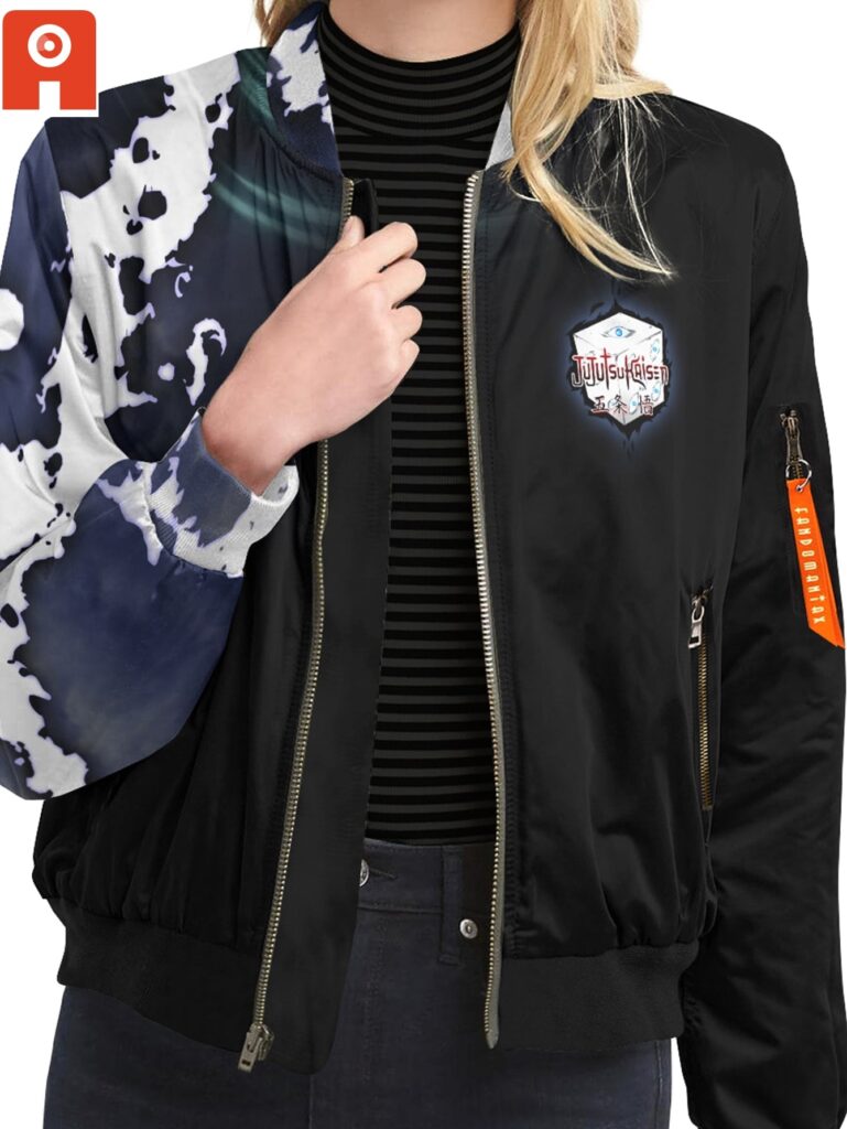 Gojo Stwear Bomber Jacket - Unique Anime Apparel for Fans