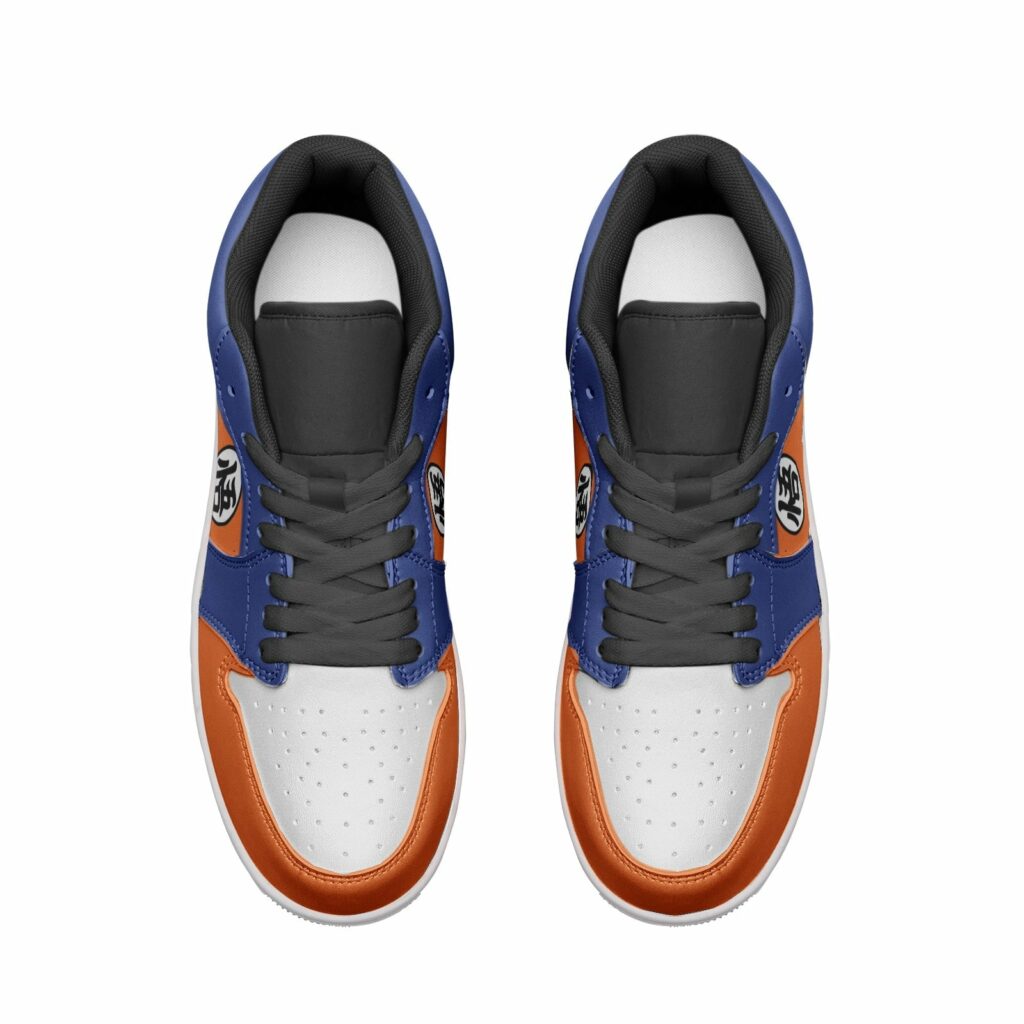 Goku Dragon Ball Z Low Top JD1 Shoes - Unique Anime Apparel for Fans