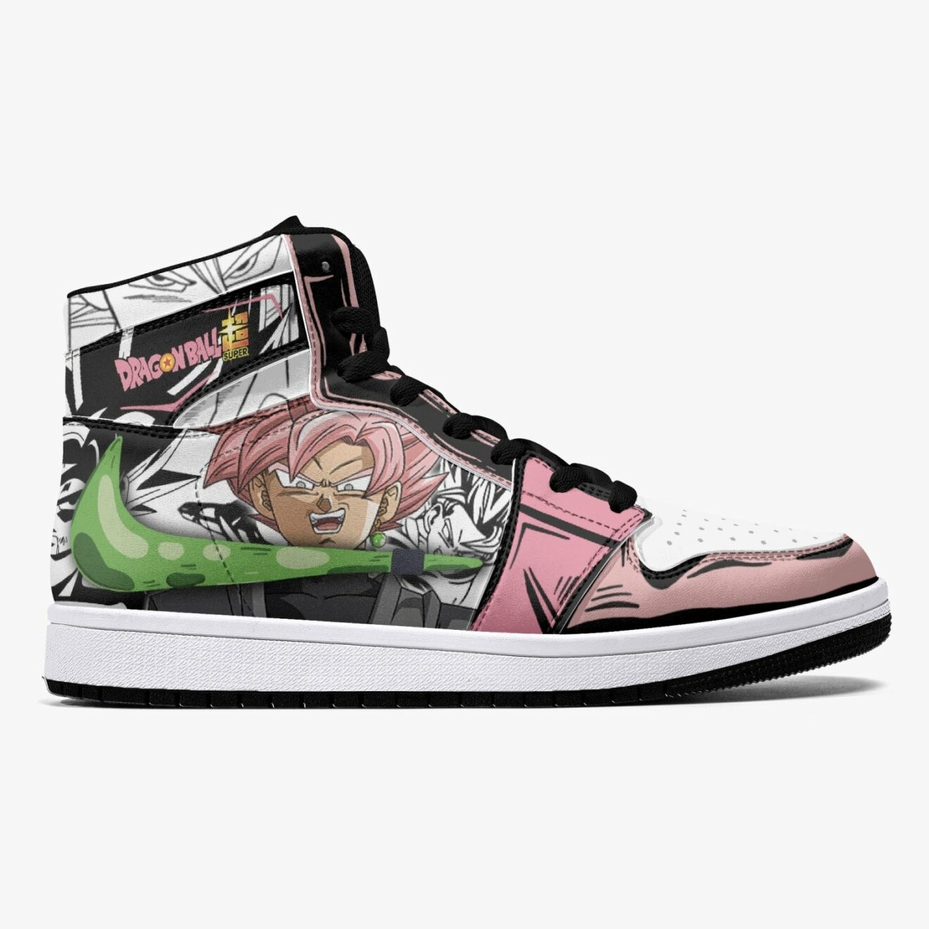 Goku Pink Dragon Ball Super J-Force Shoes - Unique Anime Apparel for Fans