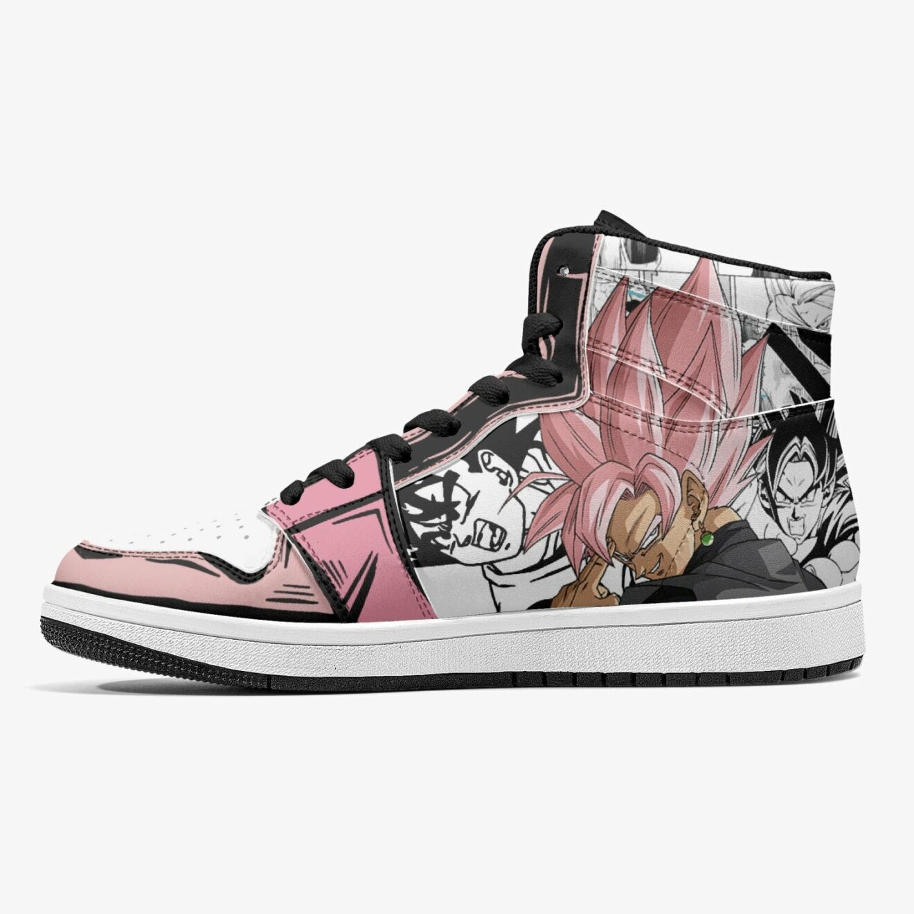 Goku Pink Dragon Ball Super J-Force Shoes - Unique Anime Apparel for Fans